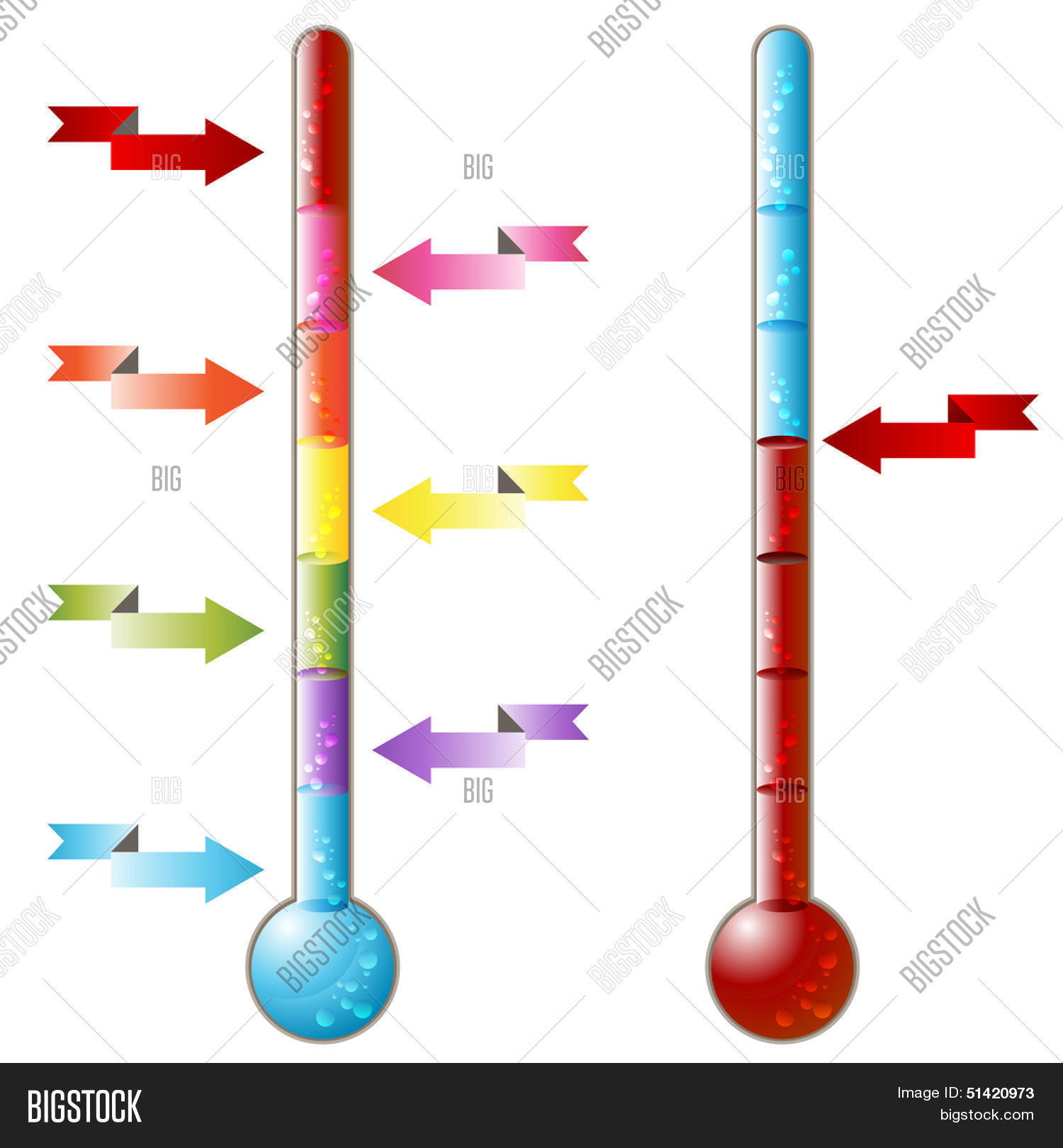 Image 3d Thermometer Vector & Photo (Free Trial) | Bigstock
