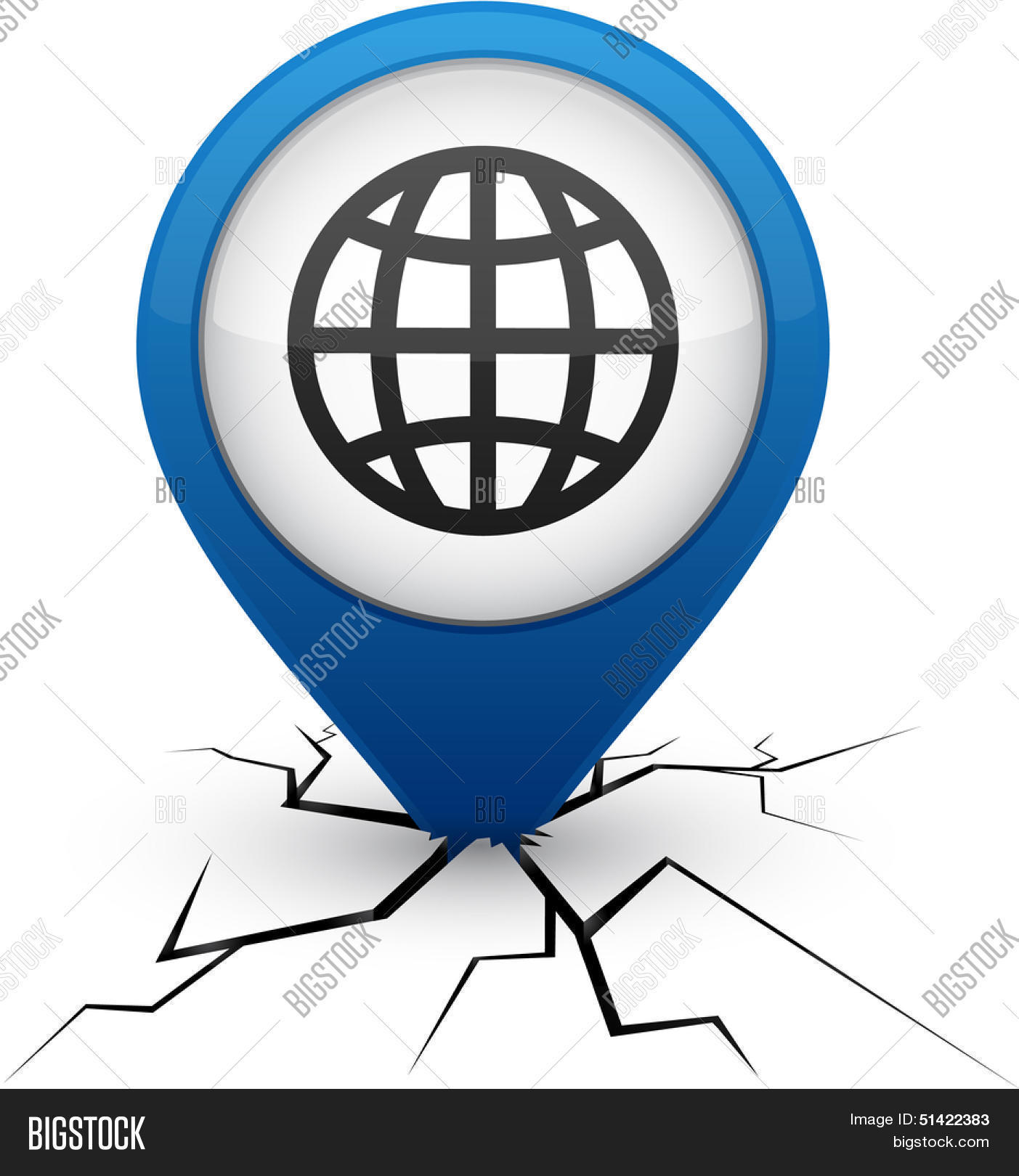 Earth Modern Icon. Vector & Photo (Free Trial) | Bigstock