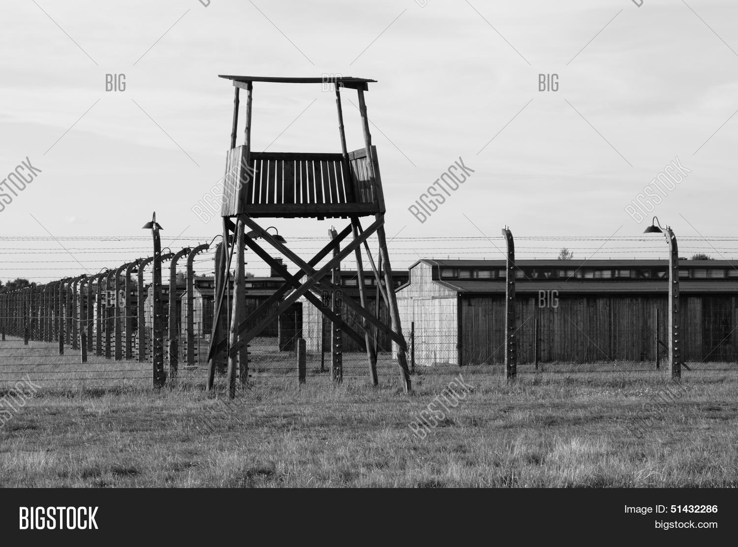 Sentry Box Auschwitz Image & Photo (Free Trial) | Bigstock