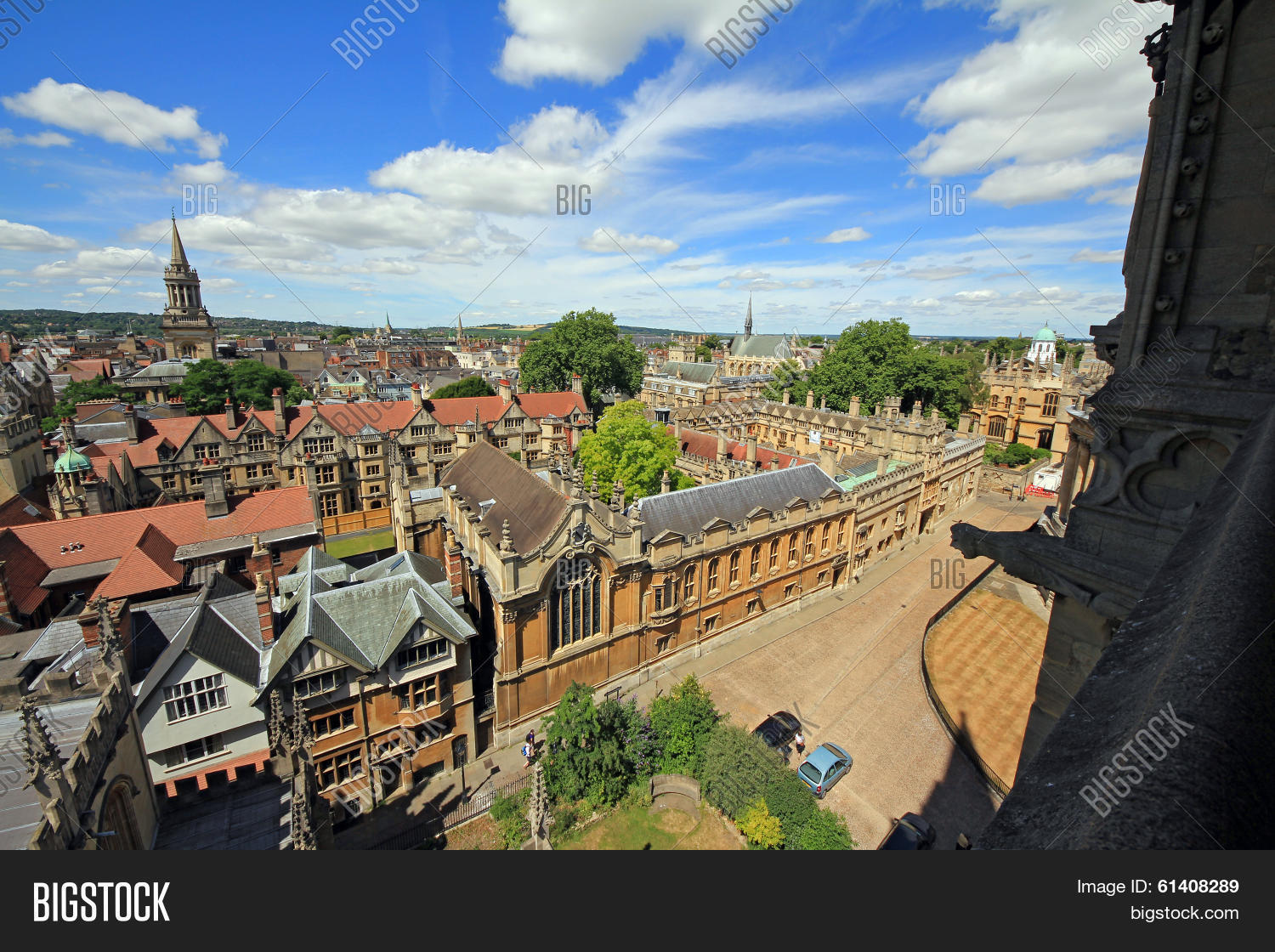 Aerial View Oxford, Image & Photo (Free Trial) | Bigstock