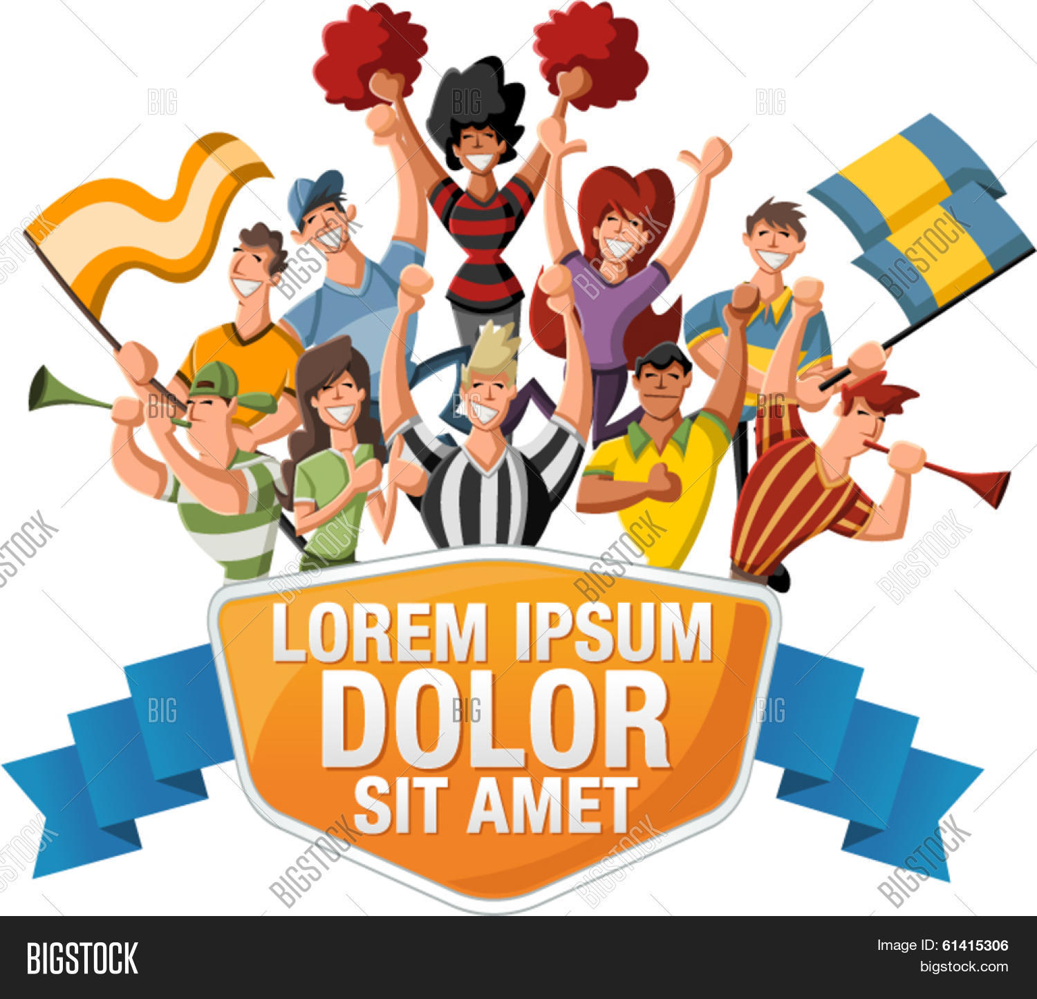 Group Cartoon Sport Vector & Photo (Free Trial) | Bigstock