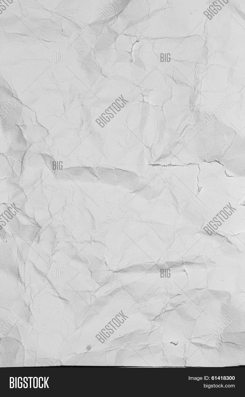 Crumpled Grey Paper Image & Photo (Free Trial) | Bigstock