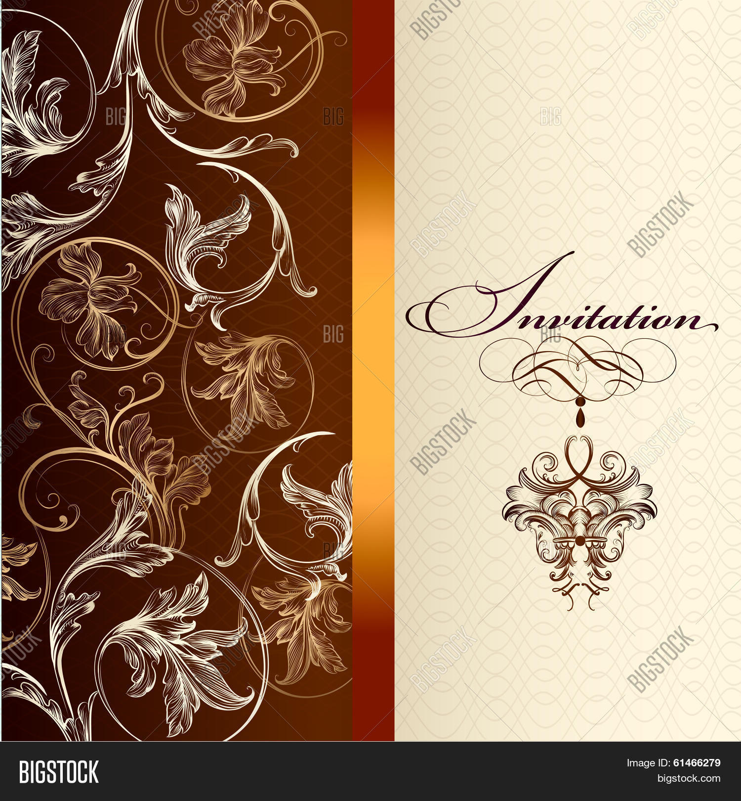 Beautiful Invitation Vector & Photo (Free Trial) | Bigstock