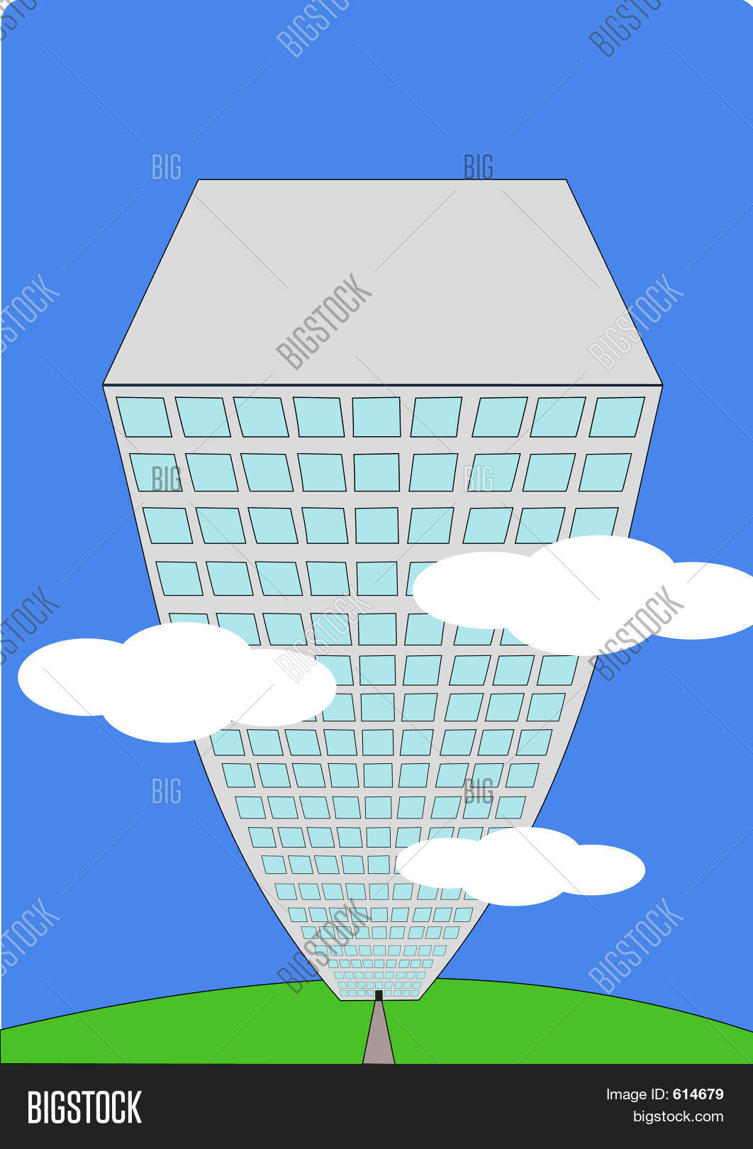 Cartoon Skyscraper Image & Photo (Free Trial) | Bigstock