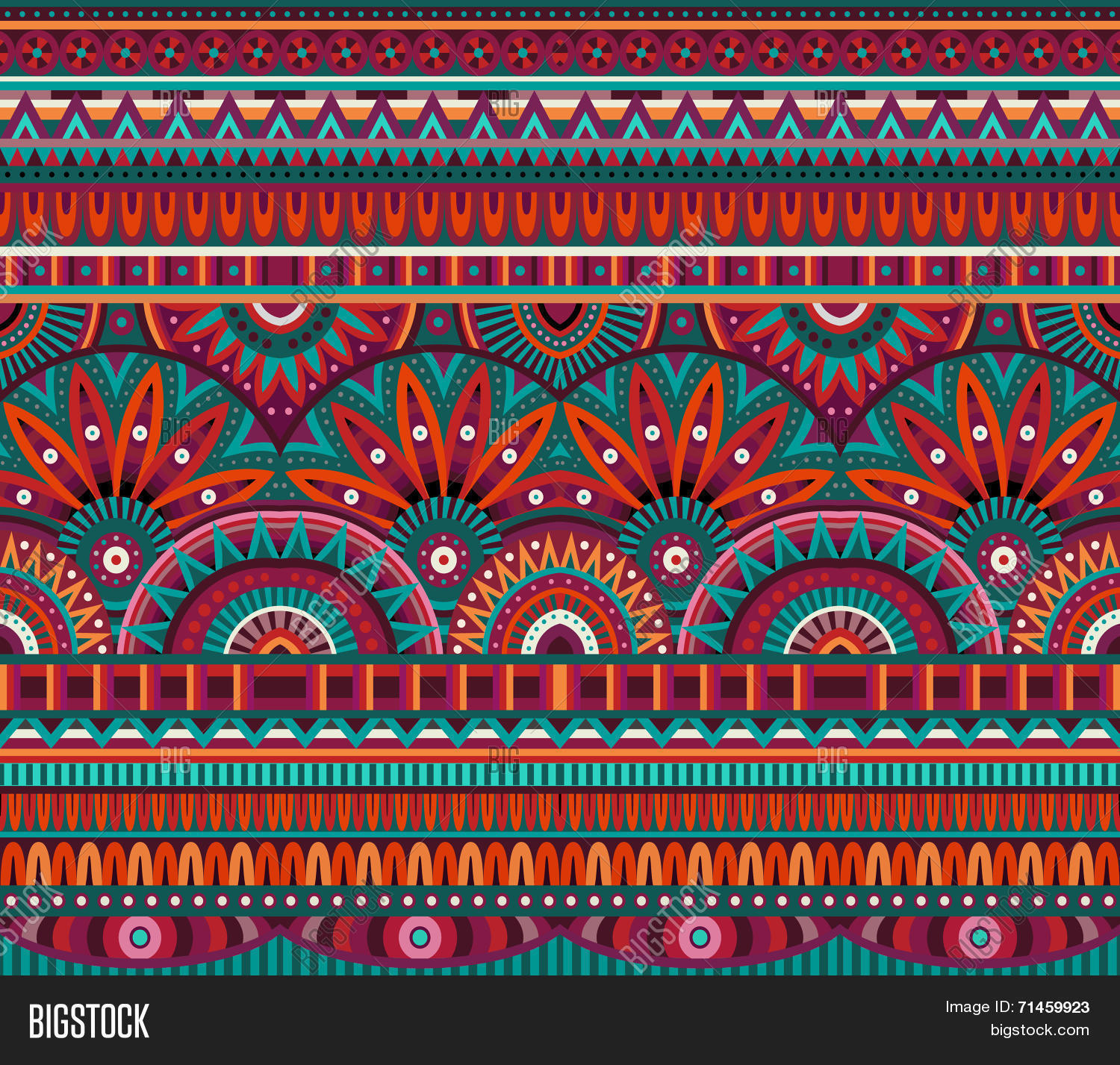 Tribal Ethnic Vector & Photo (Free Trial) | Bigstock