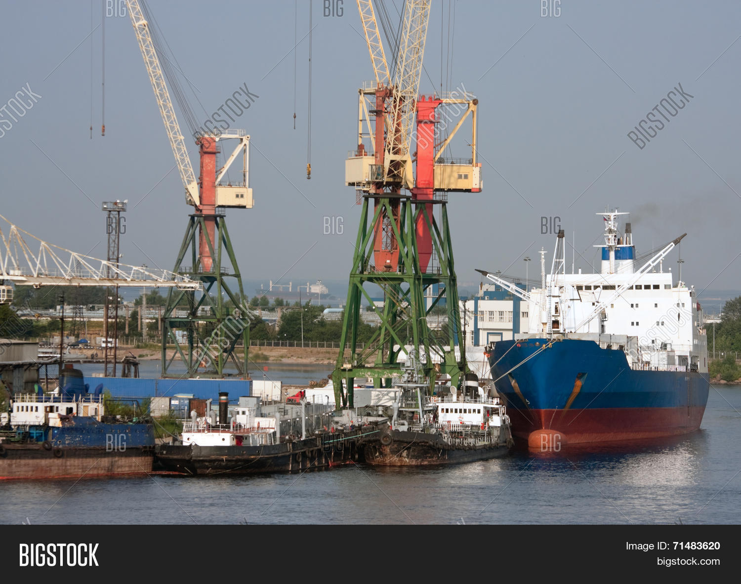 Sea Trading Port Image & Photo (Free Trial) | Bigstock