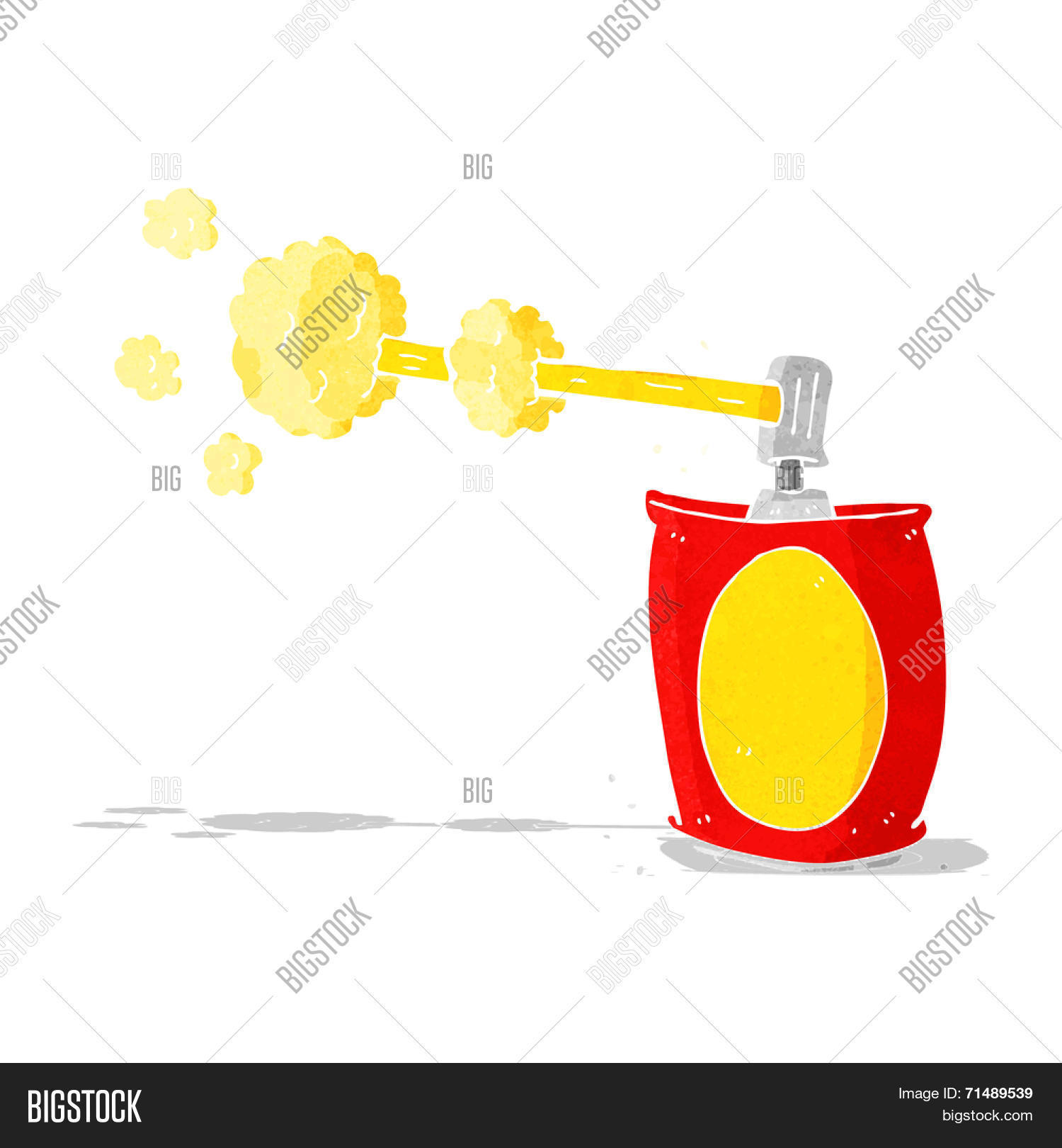 Cartoon Aerosol Spray Image & Photo (Free Trial) | Bigstock