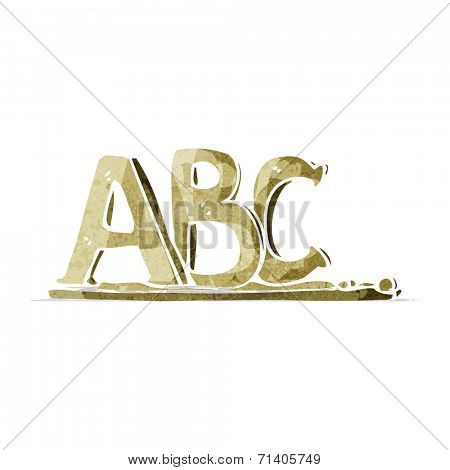 Cartoon ABC Letters Vector & Photo (Free Trial) | Bigstock