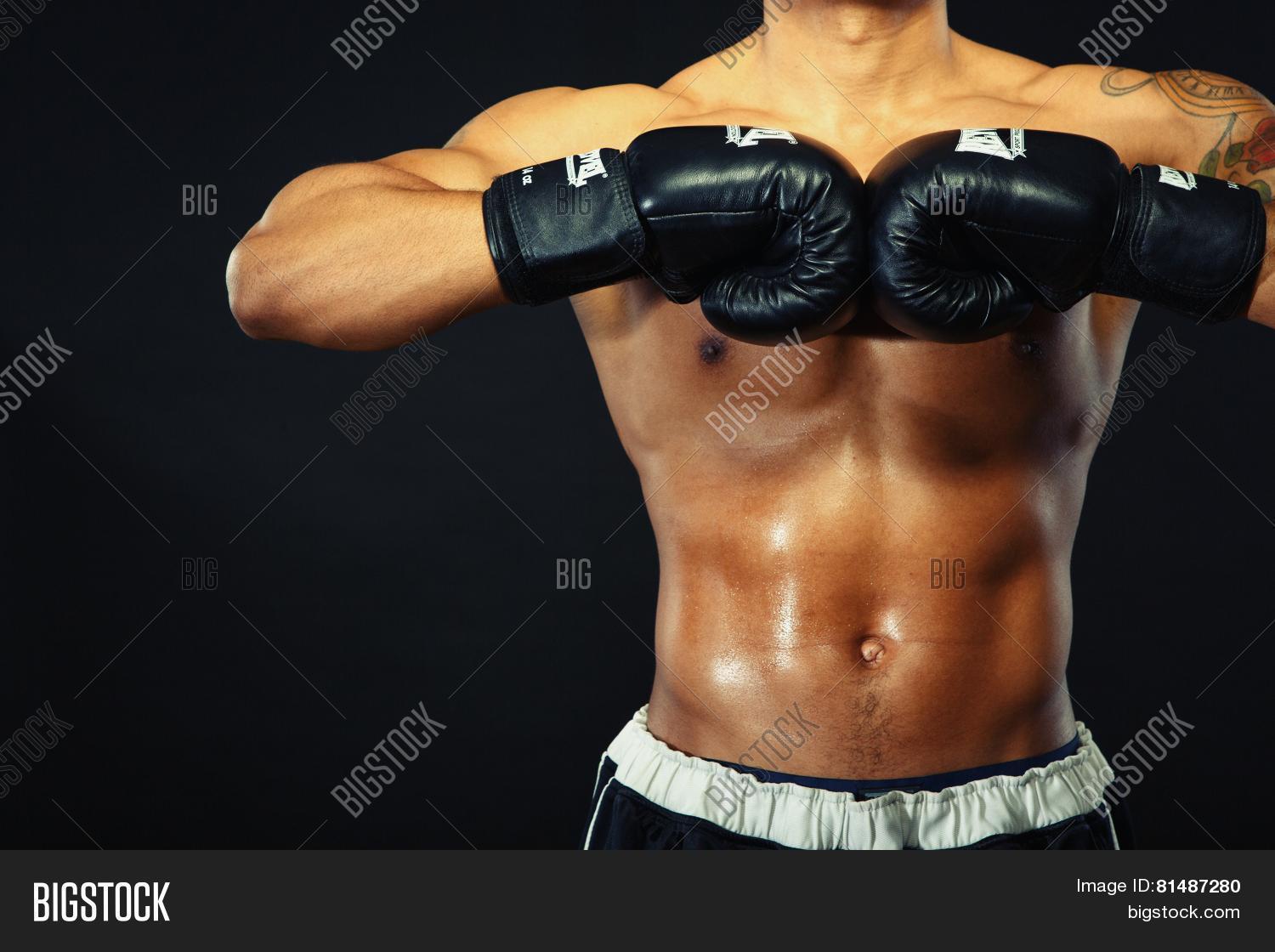 Handsome Boxer Posing Image & Photo (Free Trial) | Bigstock