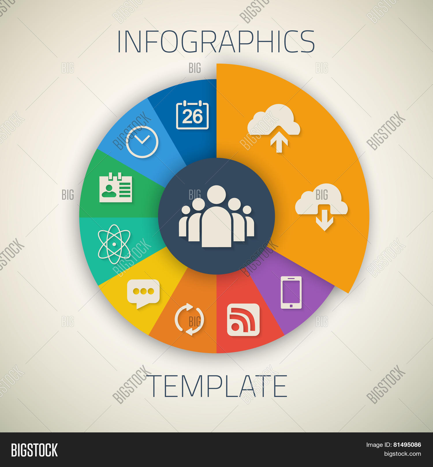 Web Infographic Vector & Photo (Free Trial) | Bigstock