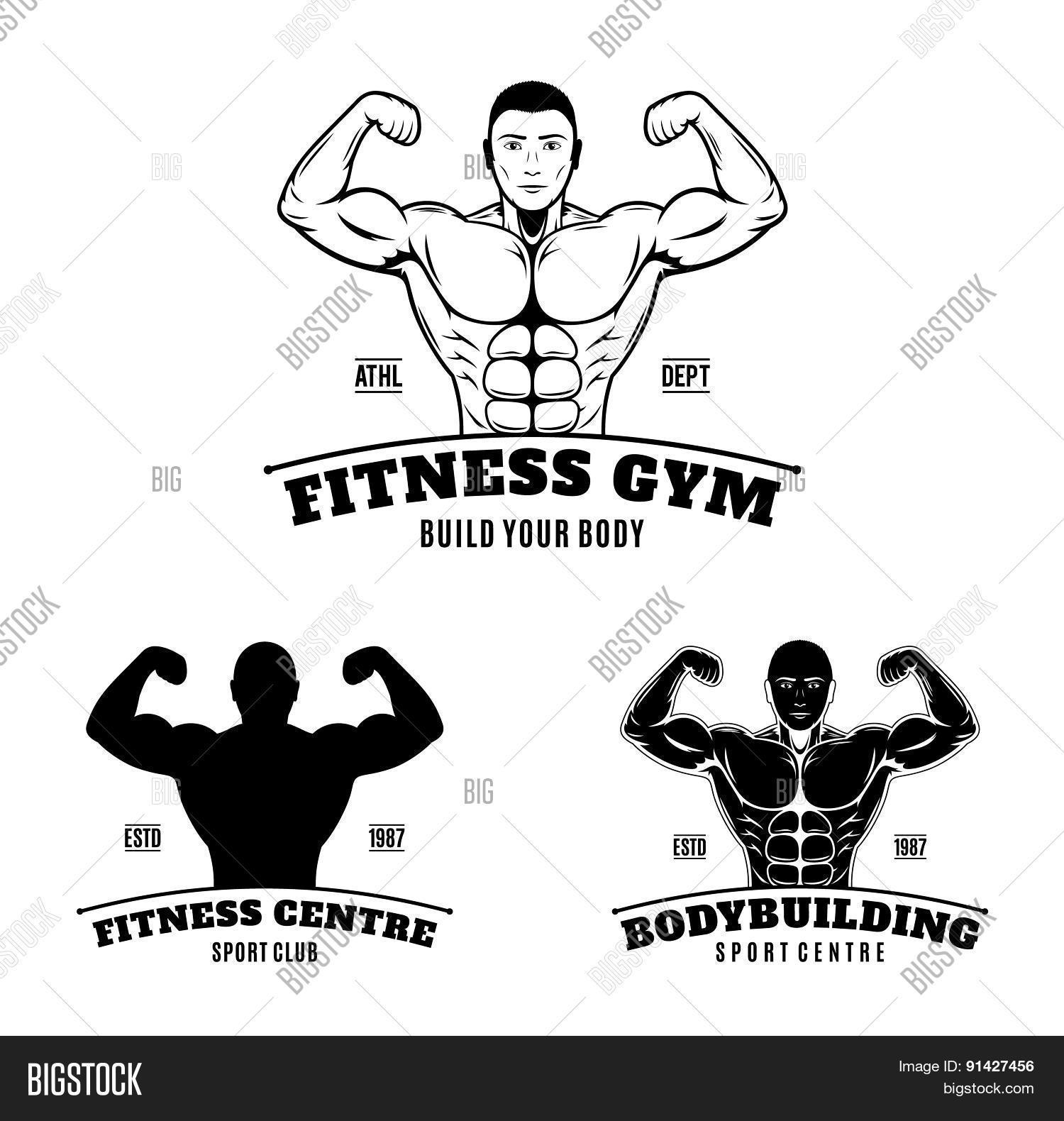 Bodybuilding Fitness Vector & Photo (Free Trial) | Bigstock