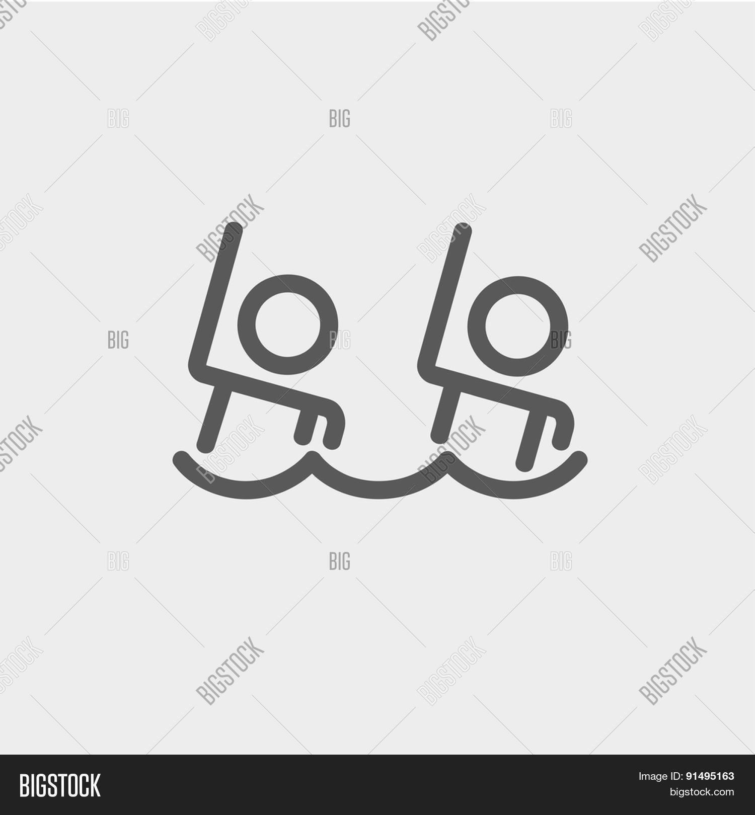 Two Boys Swimming Vector & Photo (Free Trial) | Bigstock