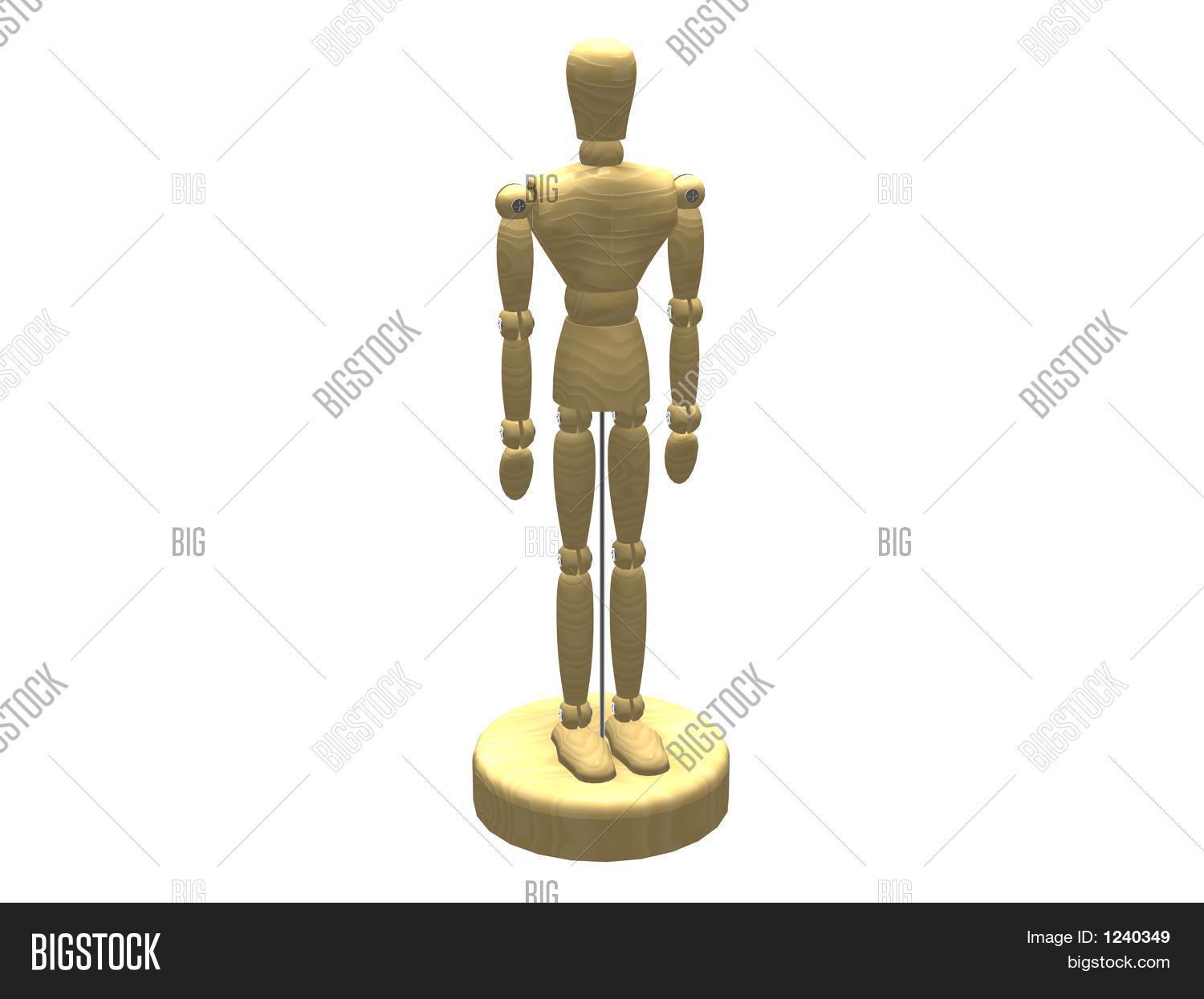 Human Wood Model Image & Photo (Free Trial) | Bigstock