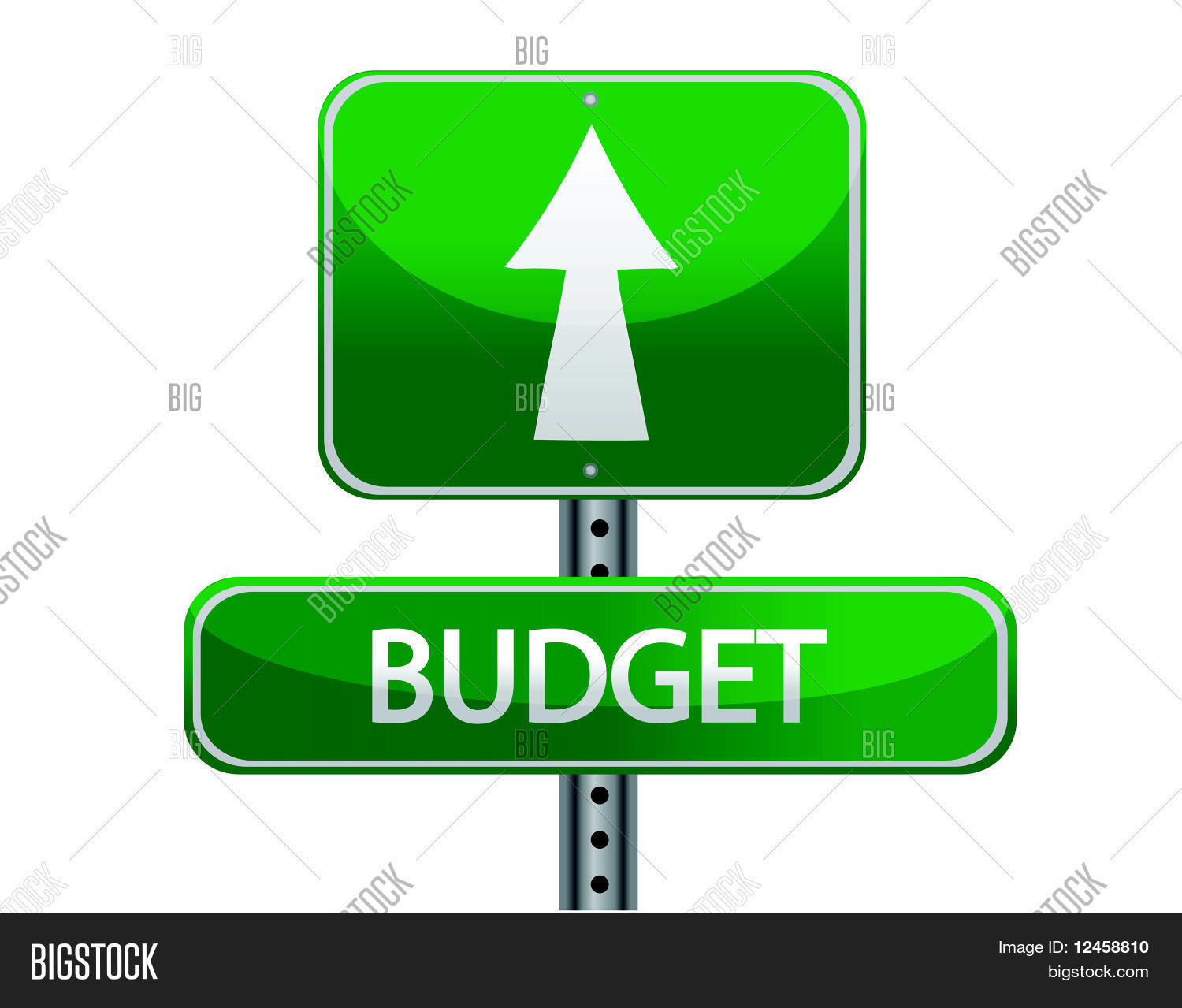 Budget Sign Vector & Photo (Free Trial) | Bigstock