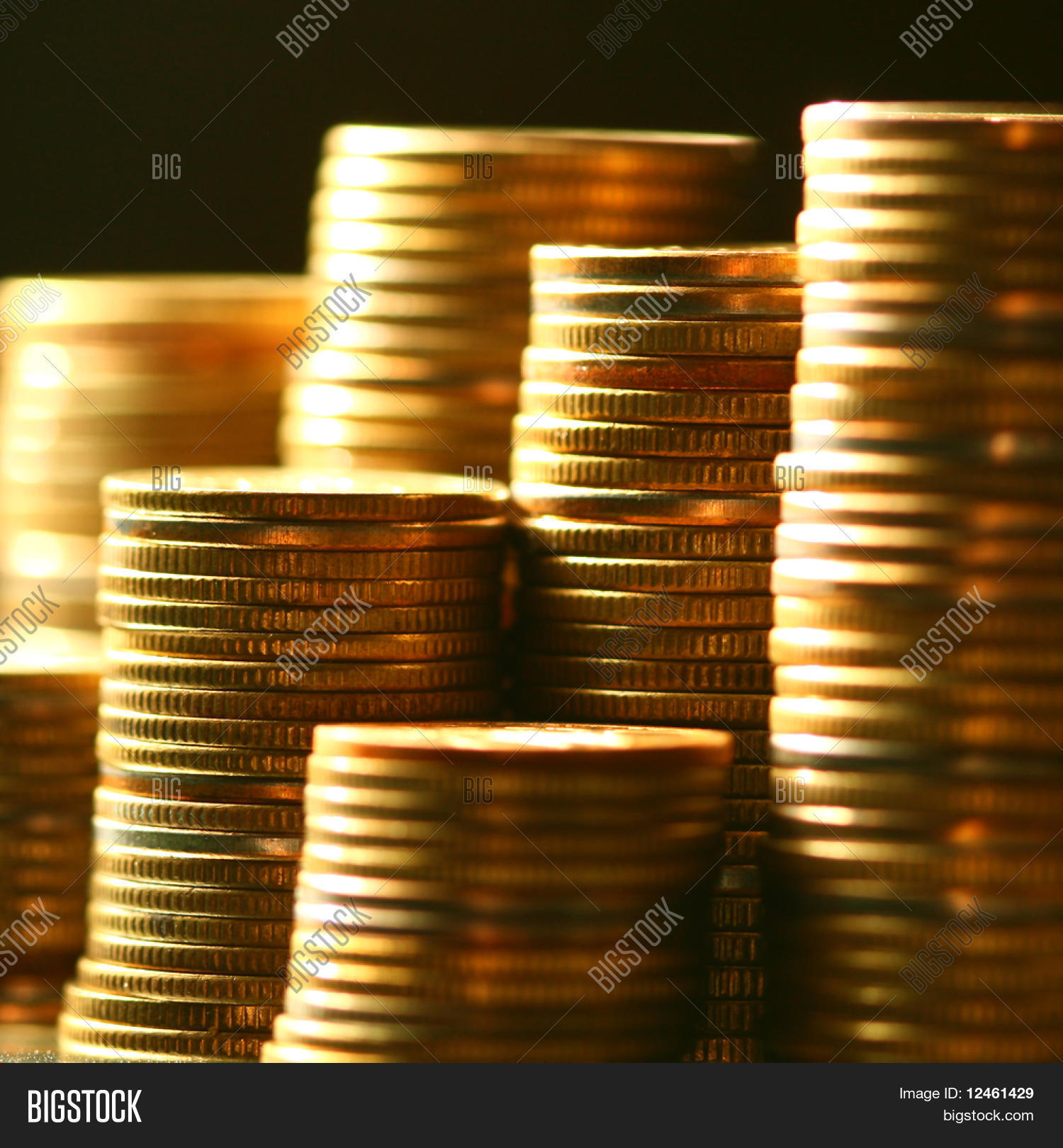 Golden Coins Image & Photo (Free Trial) | Bigstock