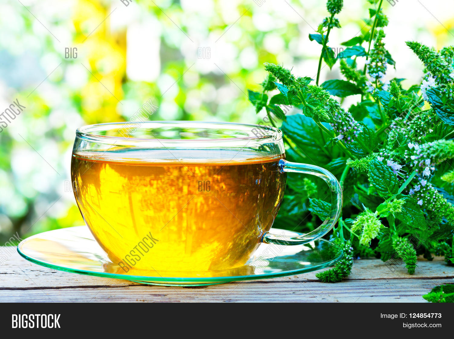 Glass Peppermint Tea Image & Photo (Free Trial) | Bigstock
