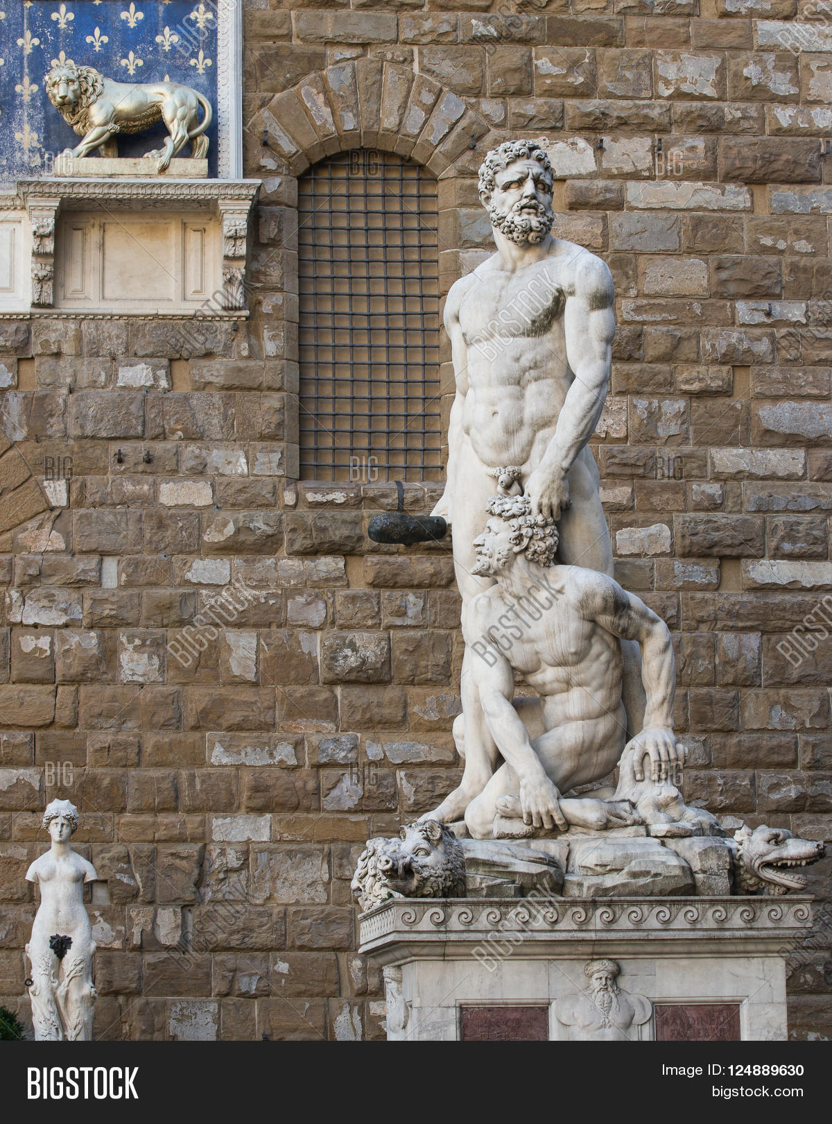 Hercules Cacus Statue Image & Photo (Free Trial) | Bigstock
