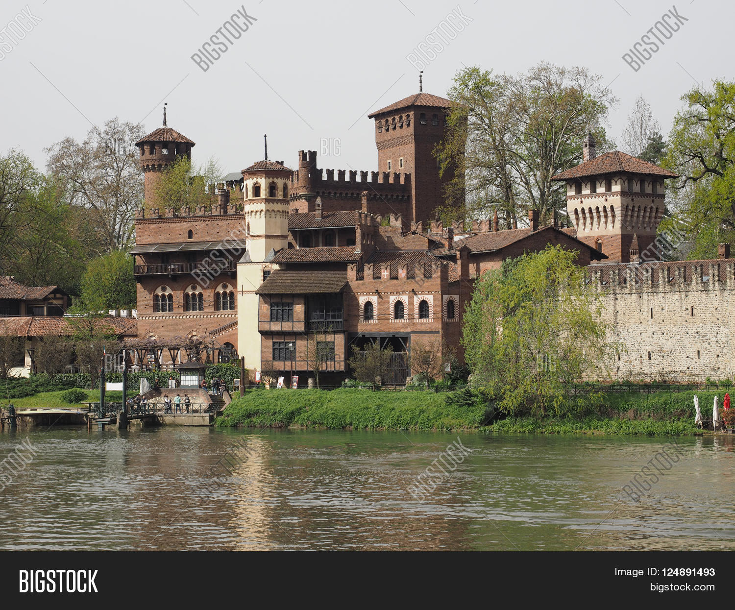 Medieval Castle Turin Image & Photo (Free Trial) | Bigstock
