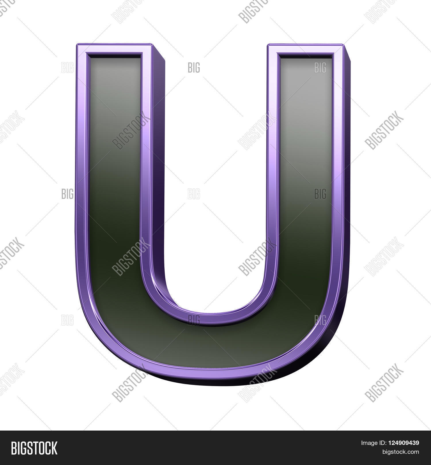 One Letter Black Image & Photo (Free Trial) | Bigstock