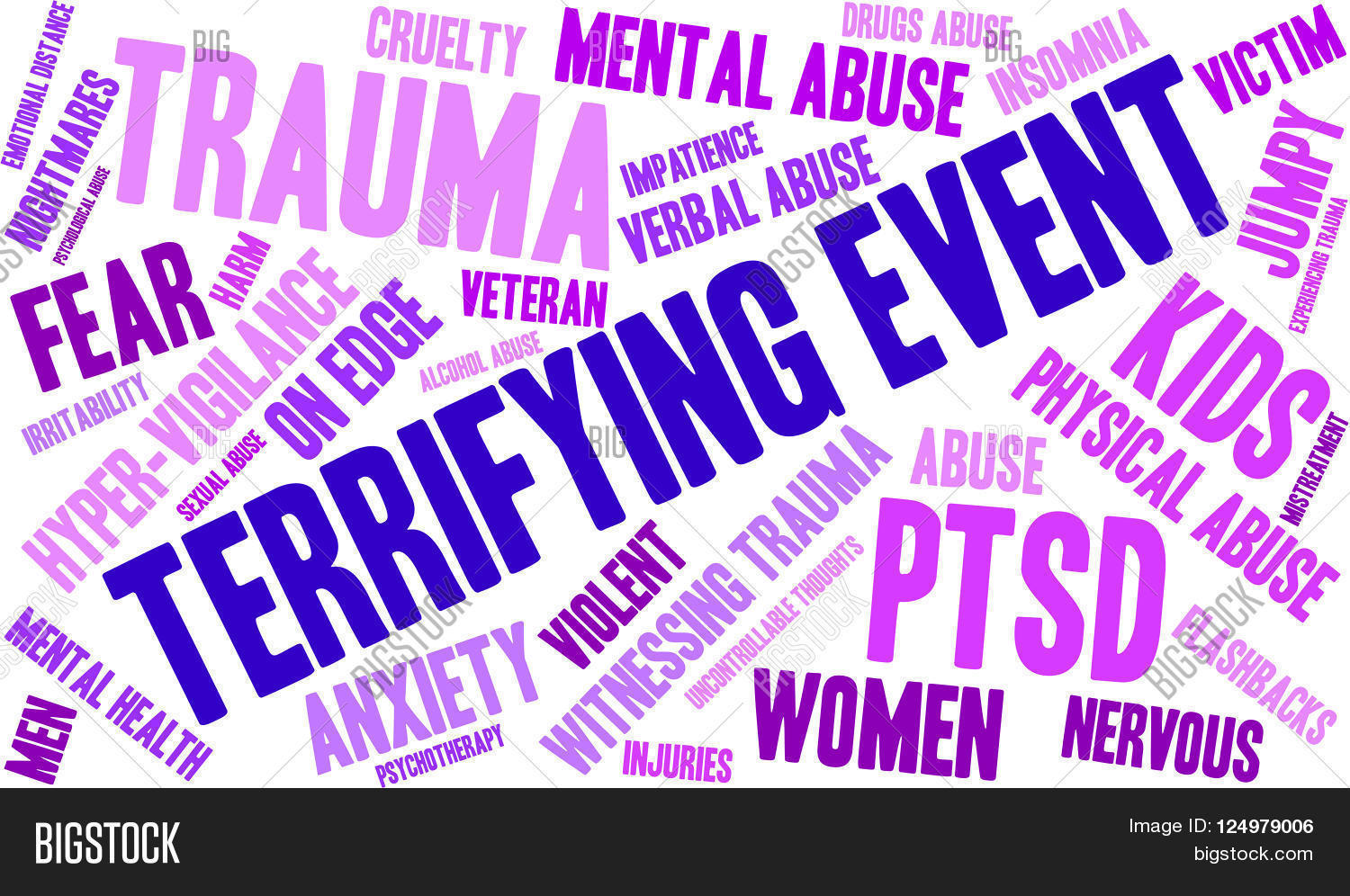 Terrifying Event Word Vector & Photo (Free Trial) | Bigstock