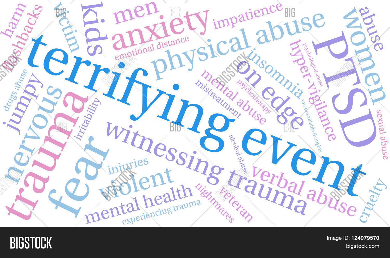 Terrifying Event Word Vector & Photo (Free Trial) | Bigstock
