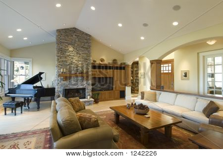Spacious Living Room Image & Photo (Free Trial) | Bigstock