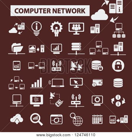 Computer Network Vector & Photo (Free Trial) | Bigstock