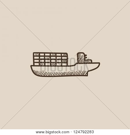 Cargo Container Ship Vector & Photo (Free Trial) | Bigstock