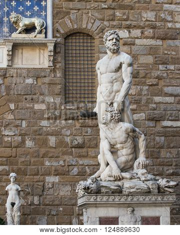 Hercules Cacus Statue Image & Photo (Free Trial) | Bigstock