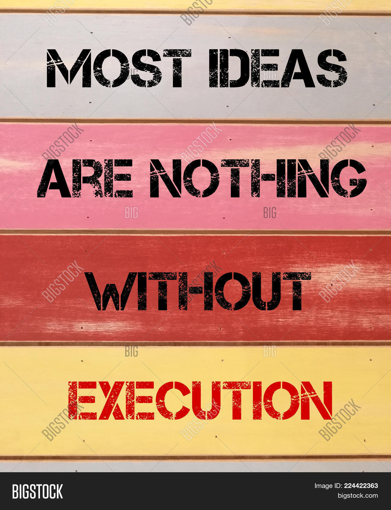 Quotes On Execution, Image & Photo (Free Trial) | Bigstock