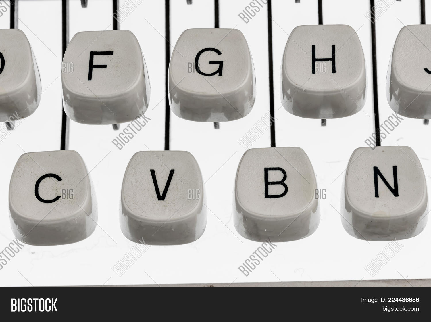 Keys Typewriter Image & Photo (Free Trial) | Bigstock