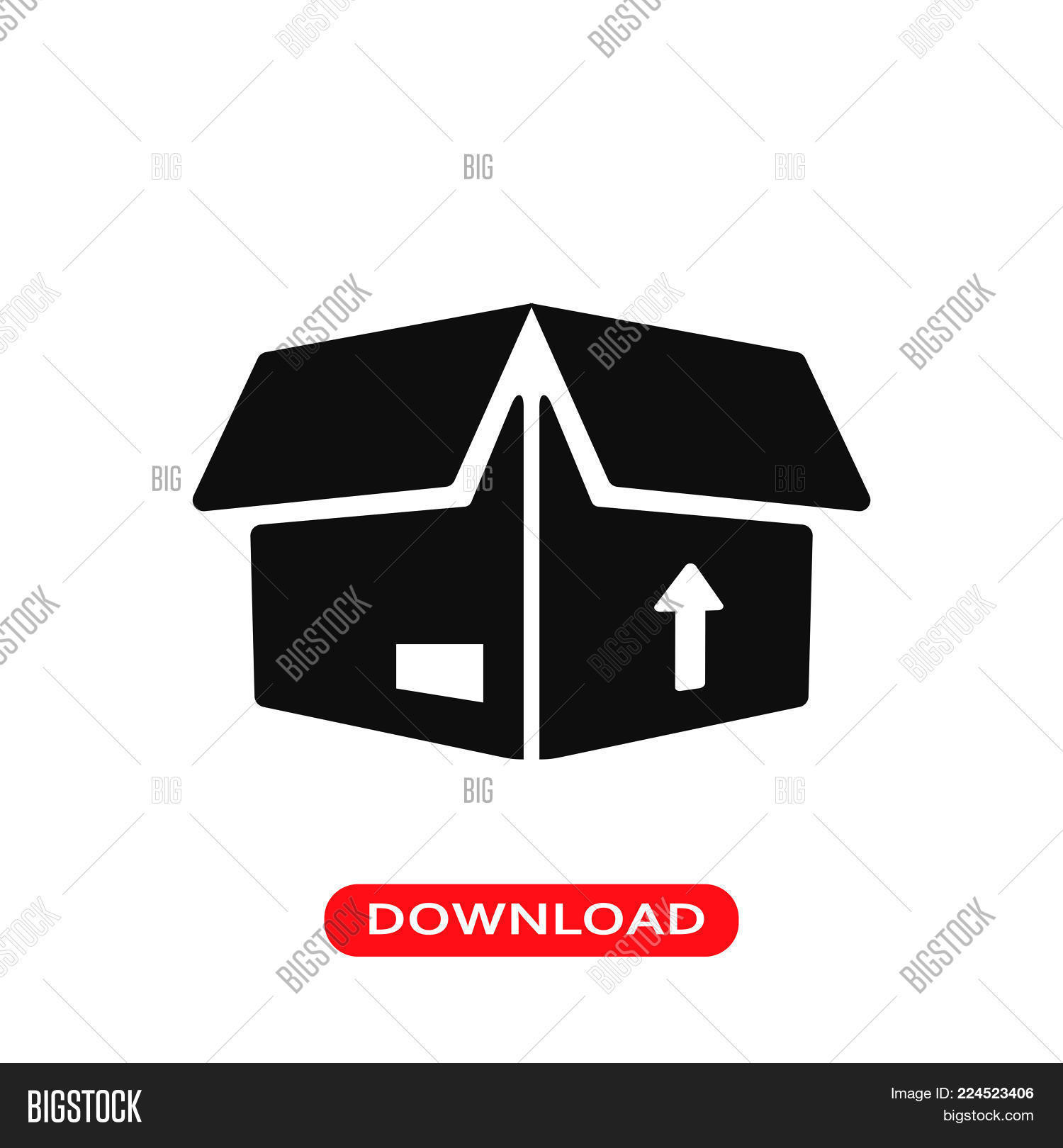 Package Delivery Icon Vector & Photo (Free Trial) | Bigstock