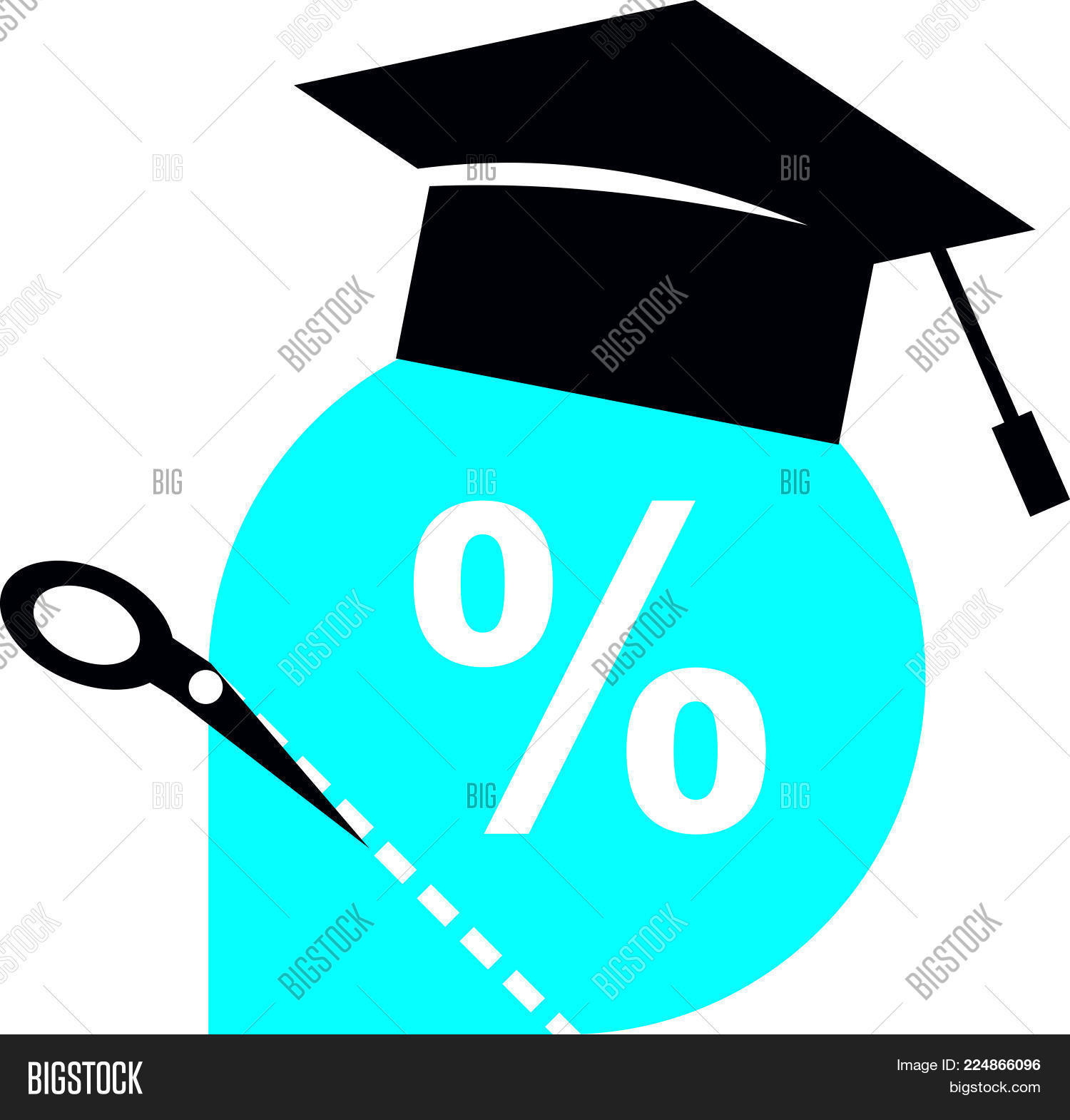 Discount Student Logo Vector & Photo (Free Trial) | Bigstock