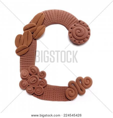 Clay Alphabet. Clay Letter A Images, Illustrations & Vectors (Free ...
