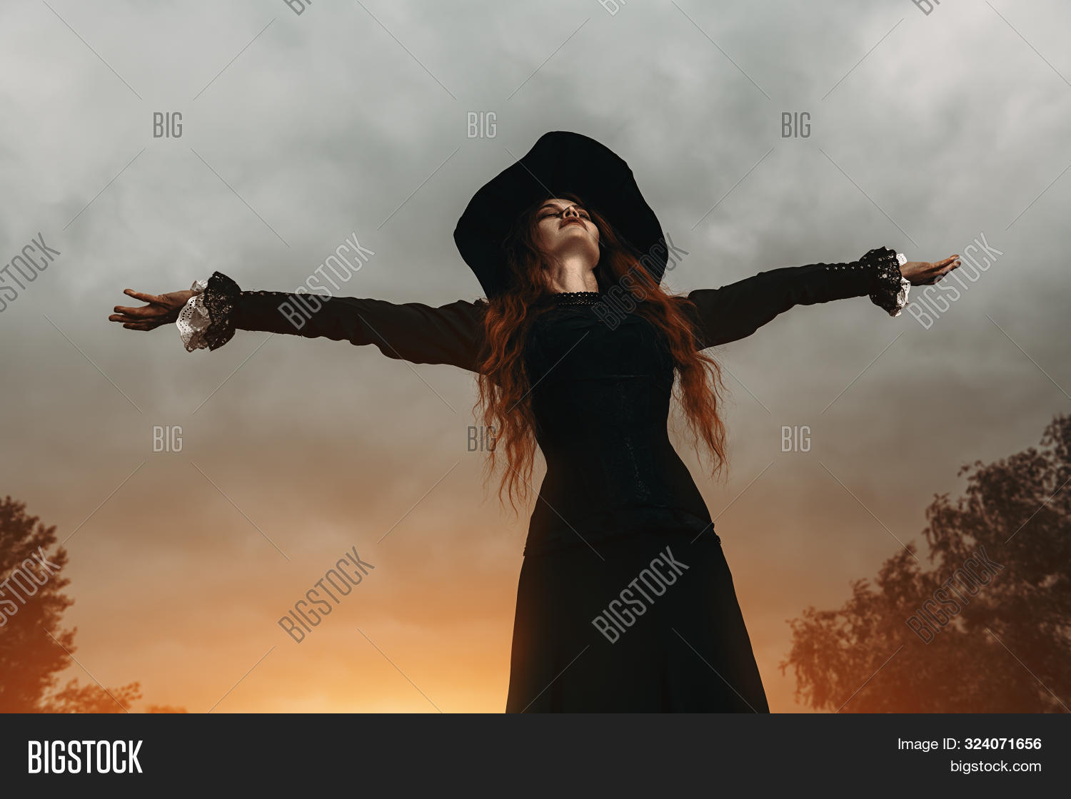 Portrait Angry Witch Image & Photo (Free Trial) | Bigstock