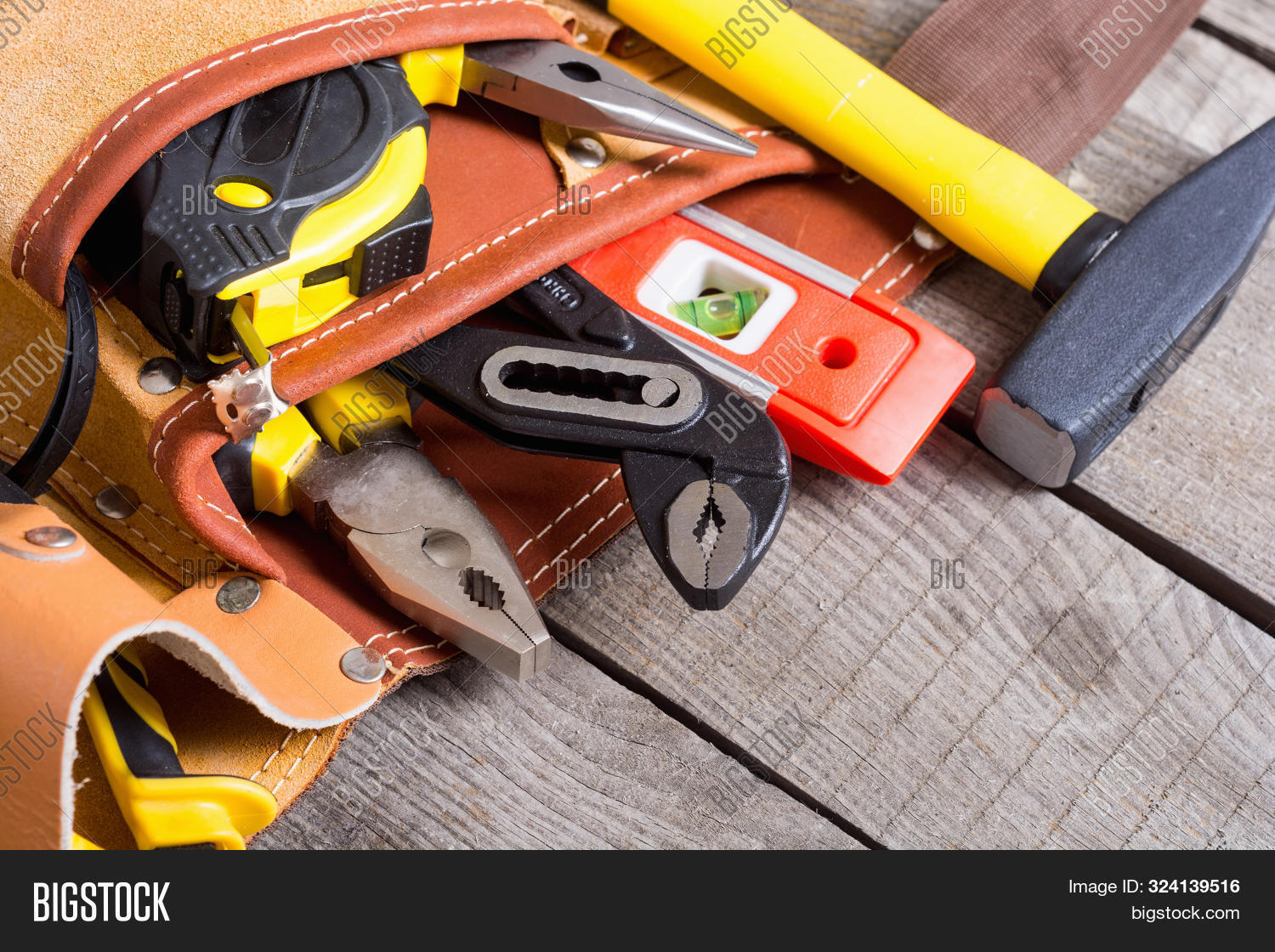 Tool Belt Hand Tools Image & Photo (Free Trial) | Bigstock