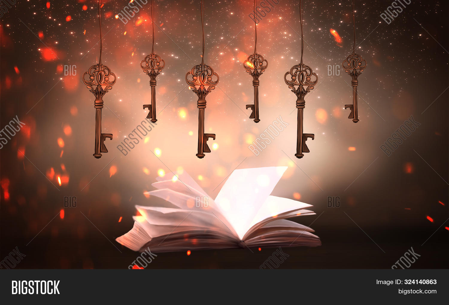 Magical Open Book