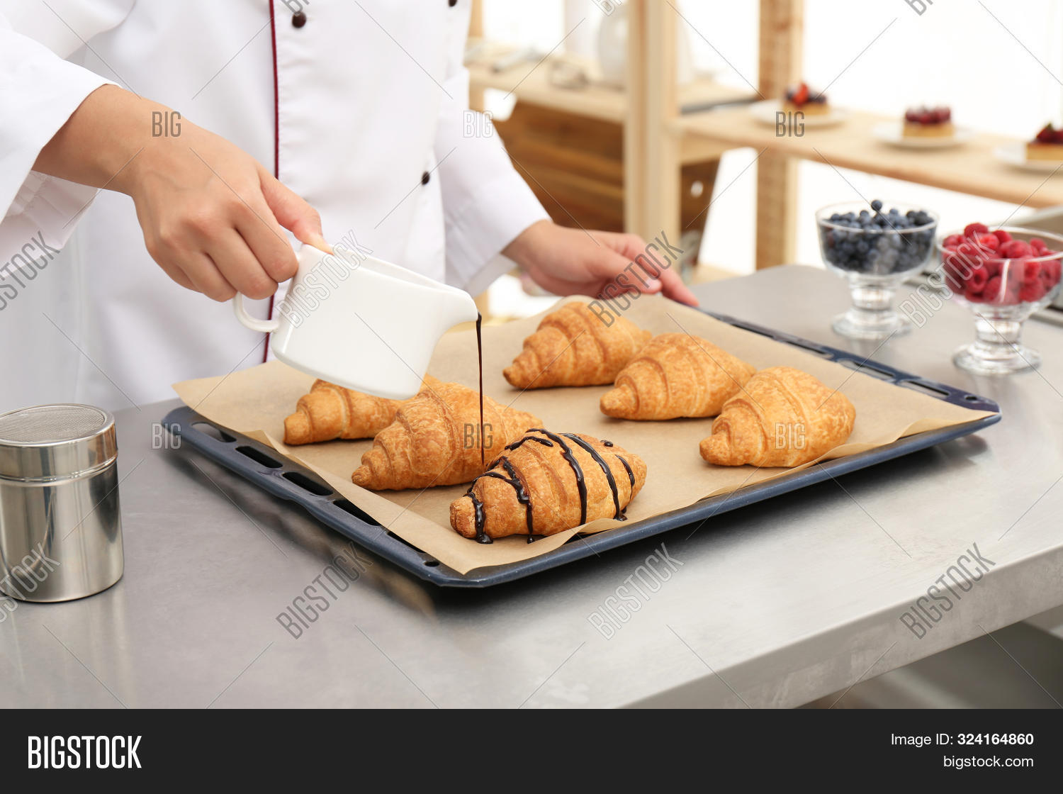 Young Female Pastry Image & Photo (Free Trial) | Bigstock