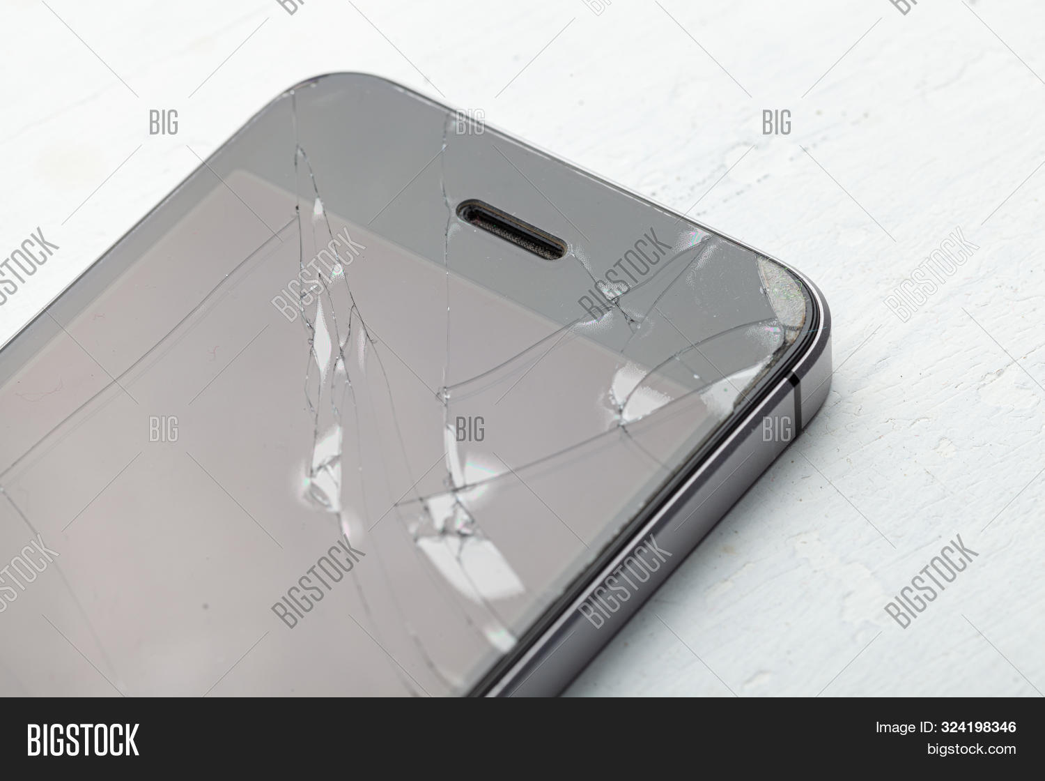 Broken Glass Phone. Image & Photo (Free Trial) | Bigstock