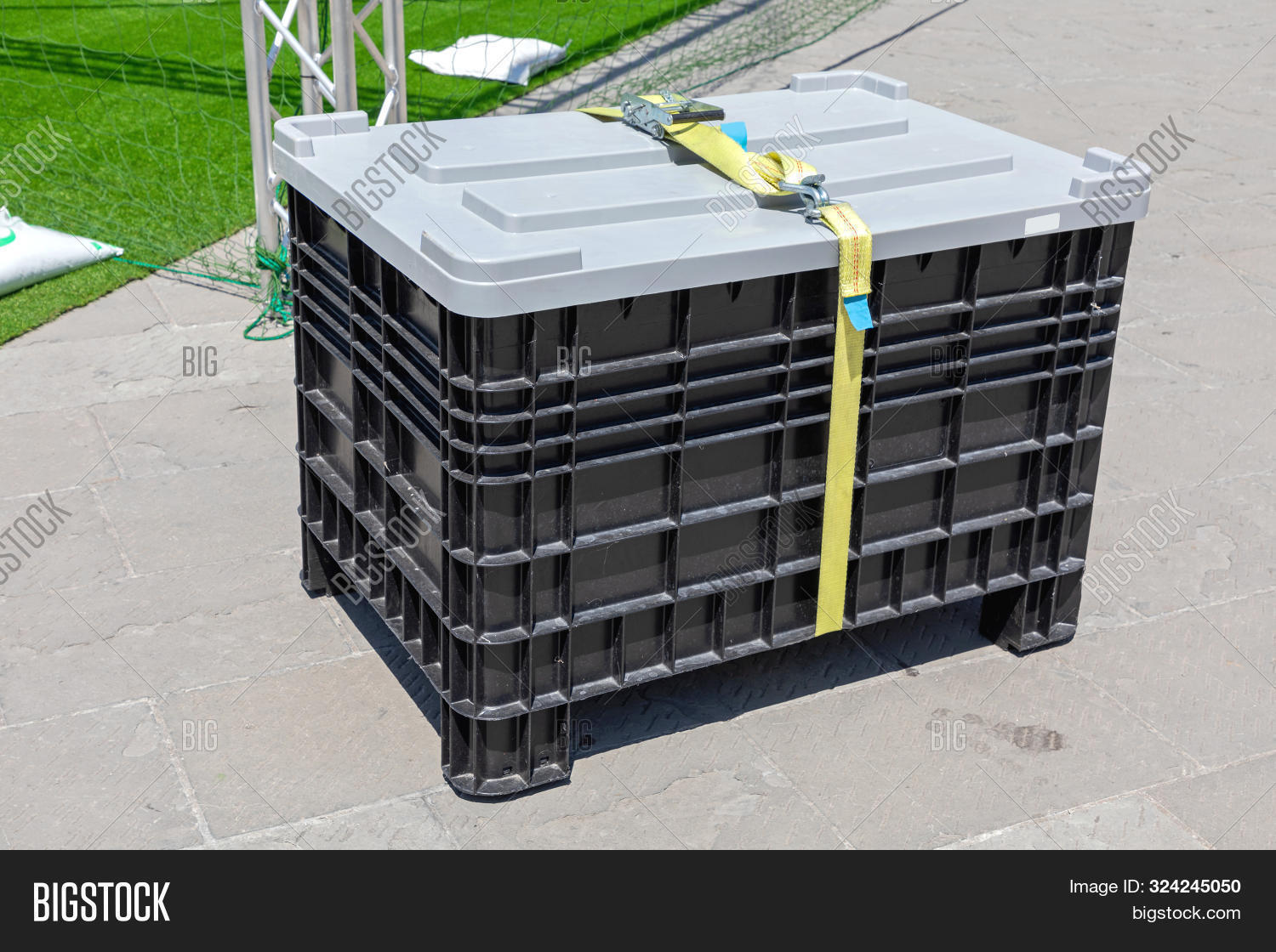Cargo Pallet Box Strap Image & Photo (Free Trial) | Bigstock