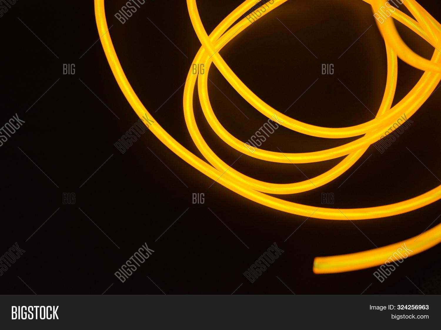 Bright Orange Luminous Image & Photo (Free Trial) | Bigstock