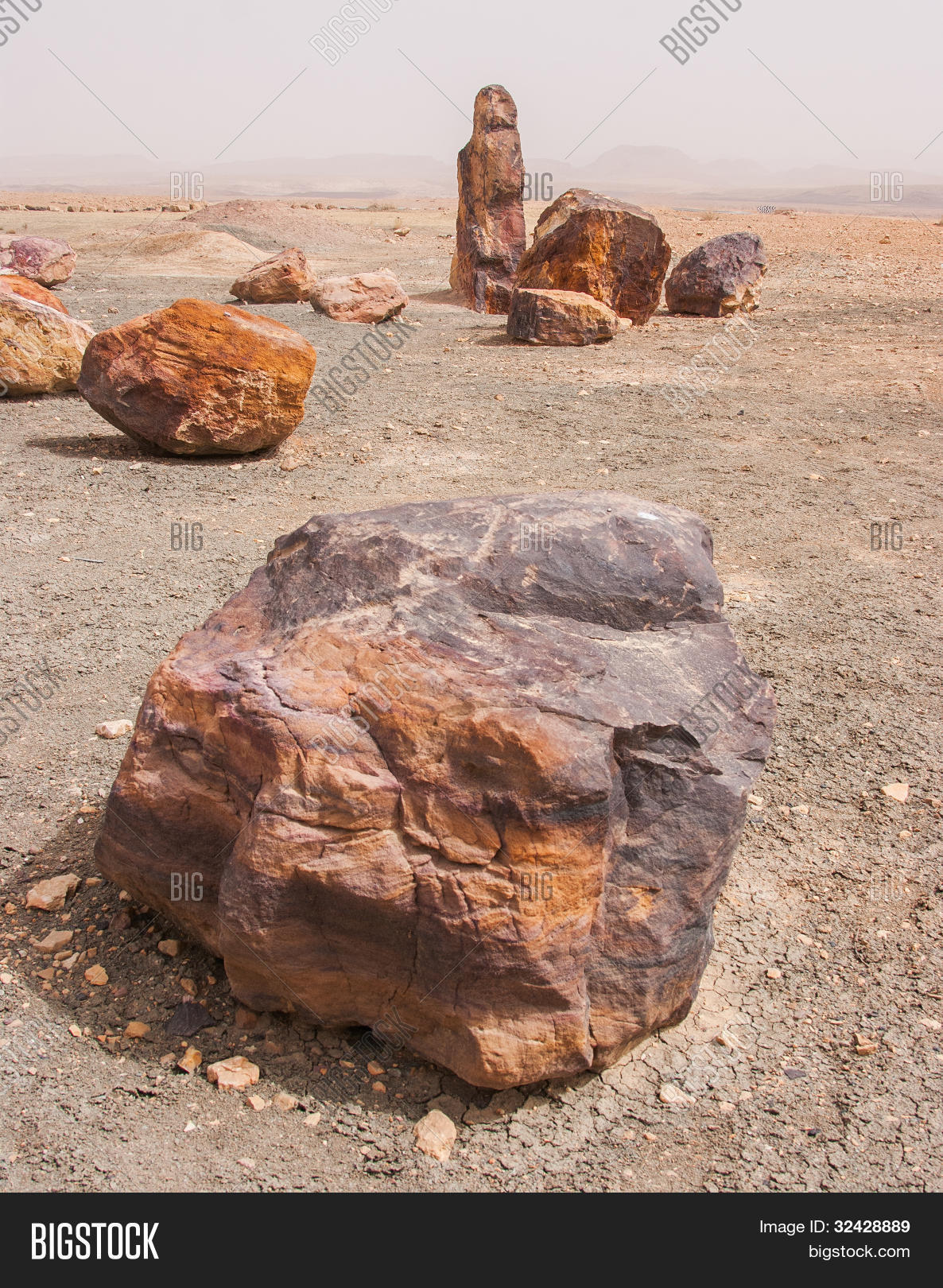 Stones Crater Mizpe Image & Photo (Free Trial) | Bigstock