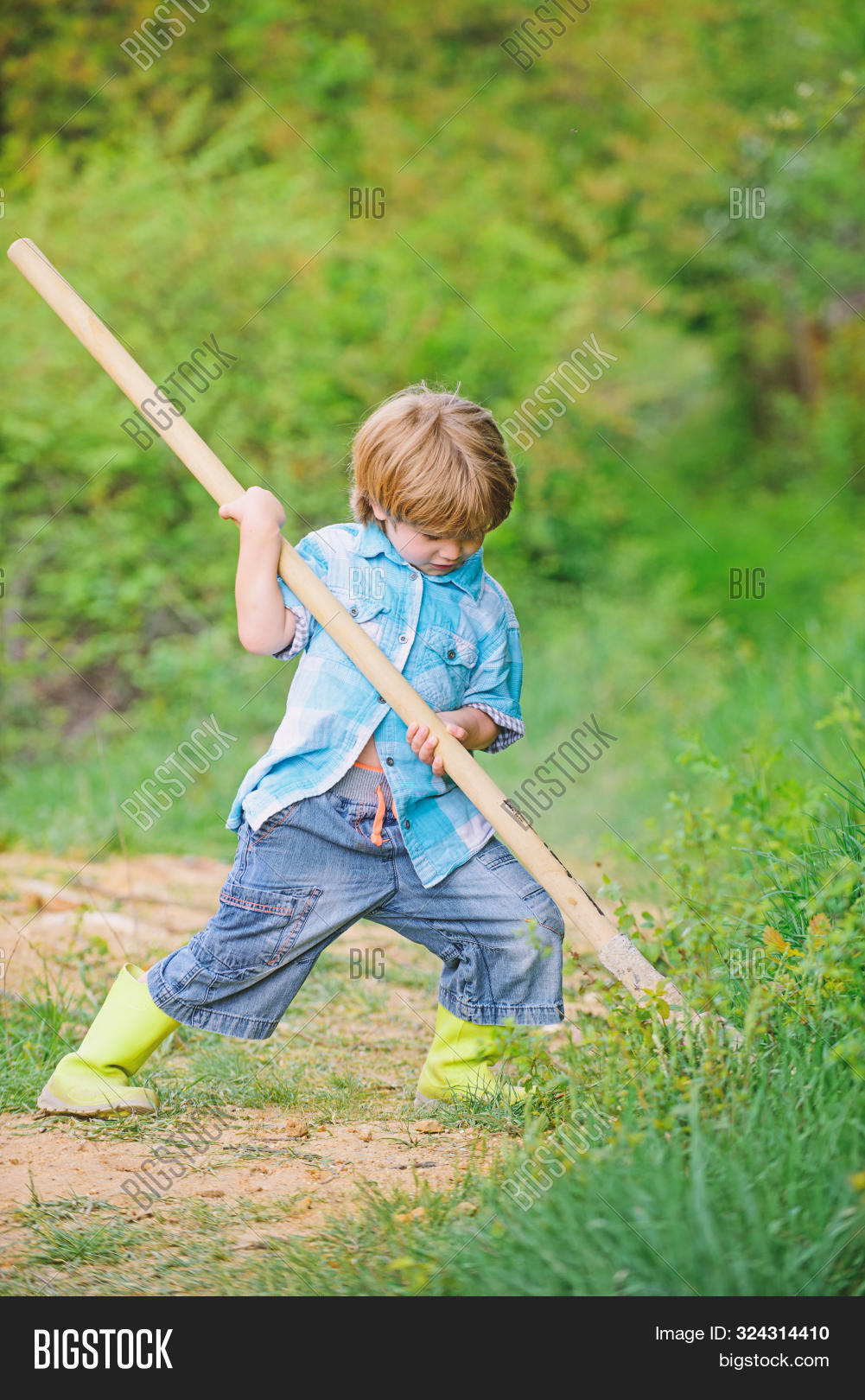 Little Helper Working Image & Photo (Free Trial) | Bigstock