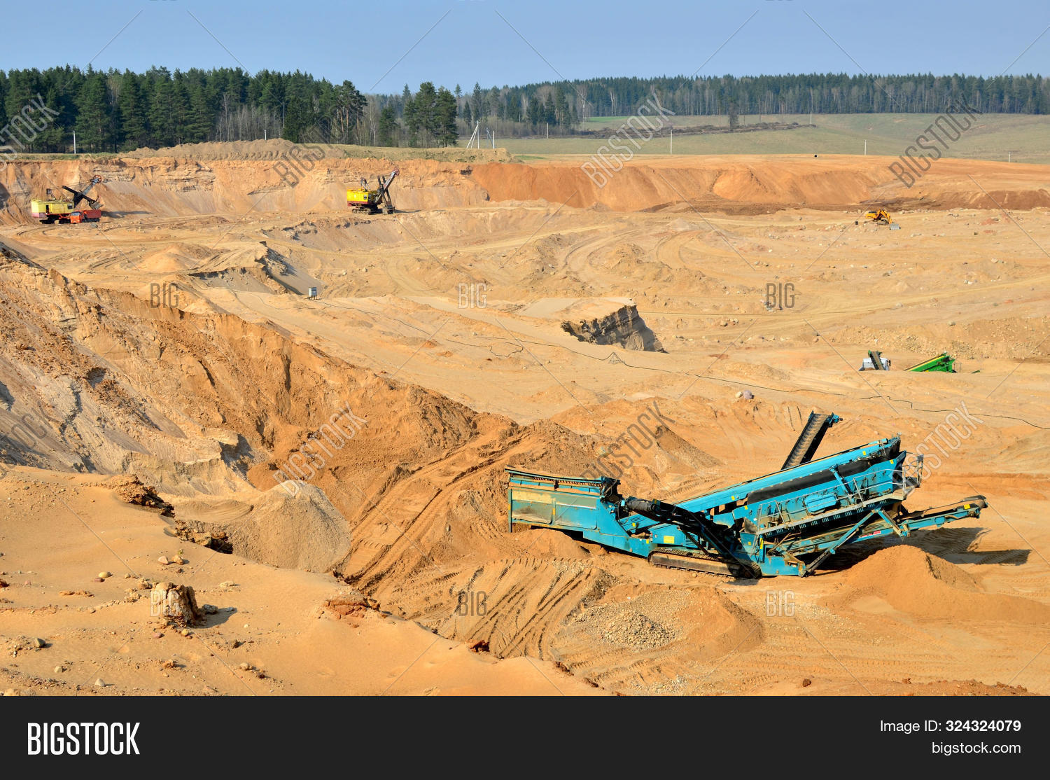 Sand Making Plant Image & Photo (Free Trial) | Bigstock