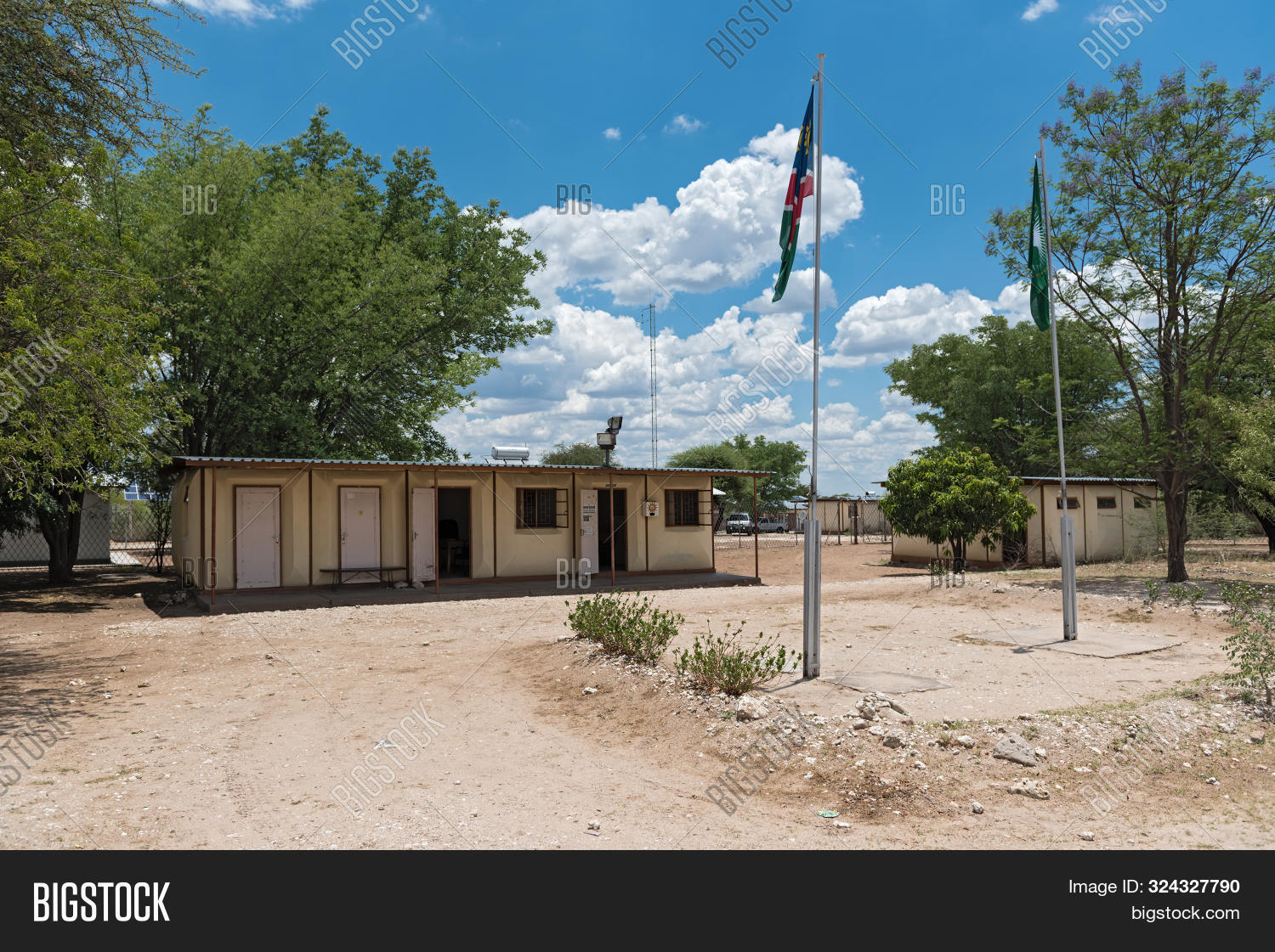 Dobe Border Post Small Image & Photo (Free Trial) | Bigstock