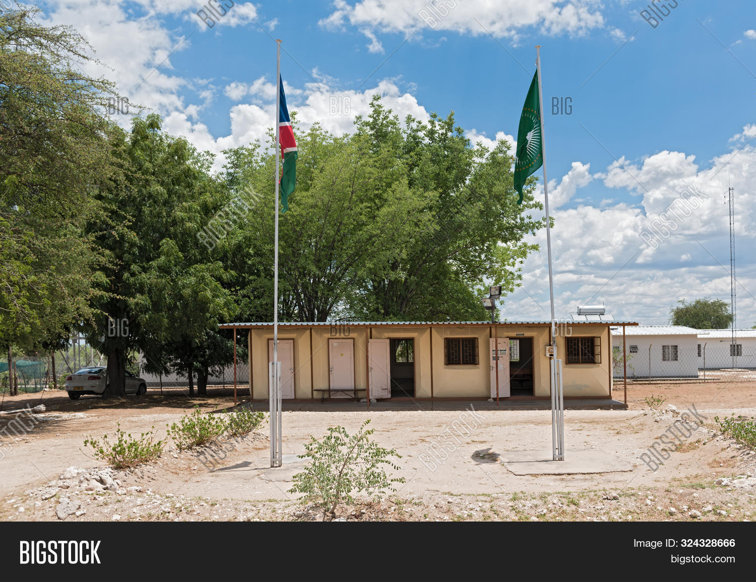 Dobe Border Post Small Image & Photo (Free Trial) | Bigstock