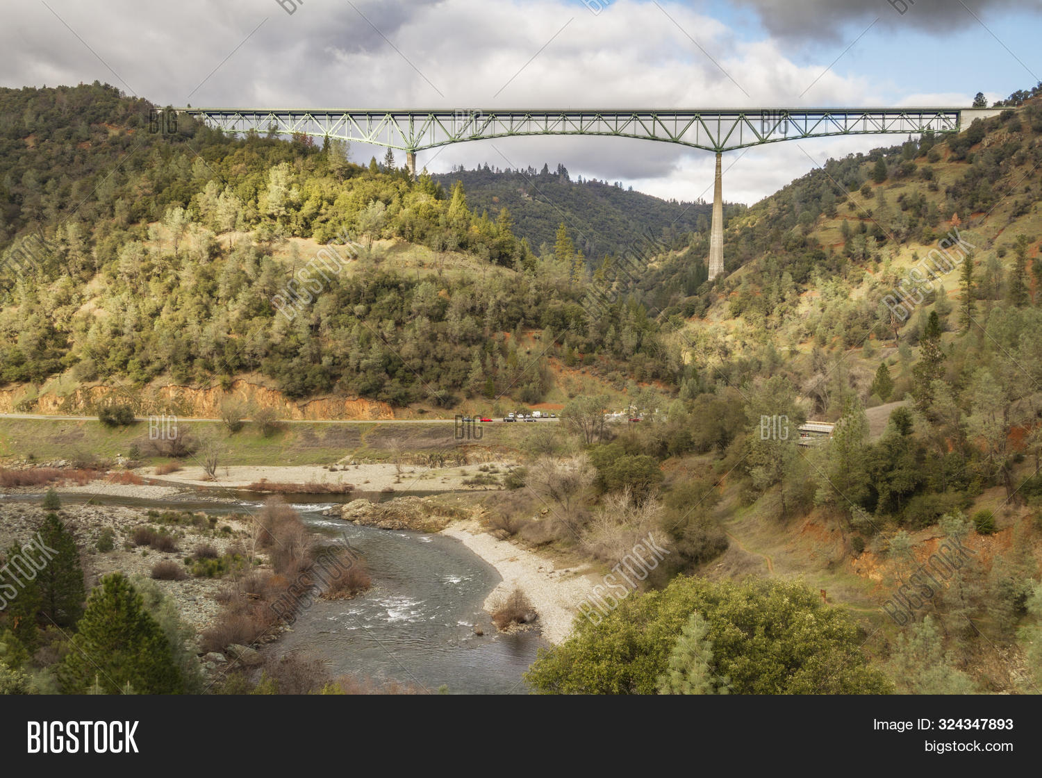 Foresthill Bridge Image & Photo (Free Trial) | Bigstock