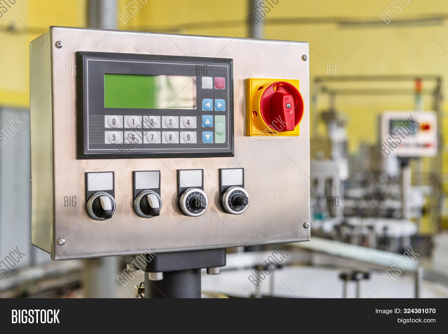Conveyor Control Panel Image & Photo (Free Trial) | Bigstock