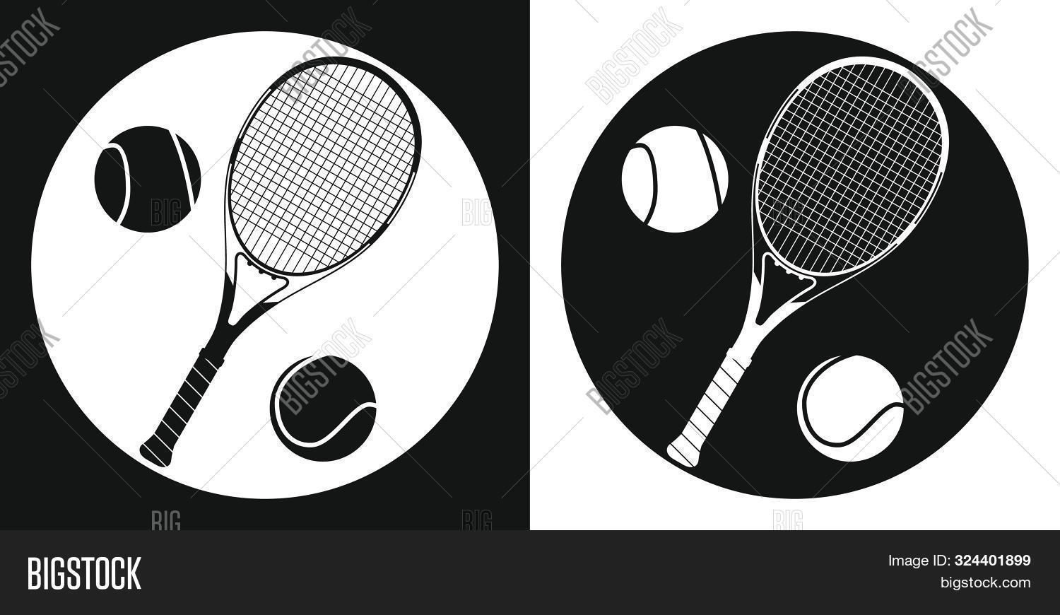 Tennis Racquet Tennis Image & Photo (Free Trial) | Bigstock