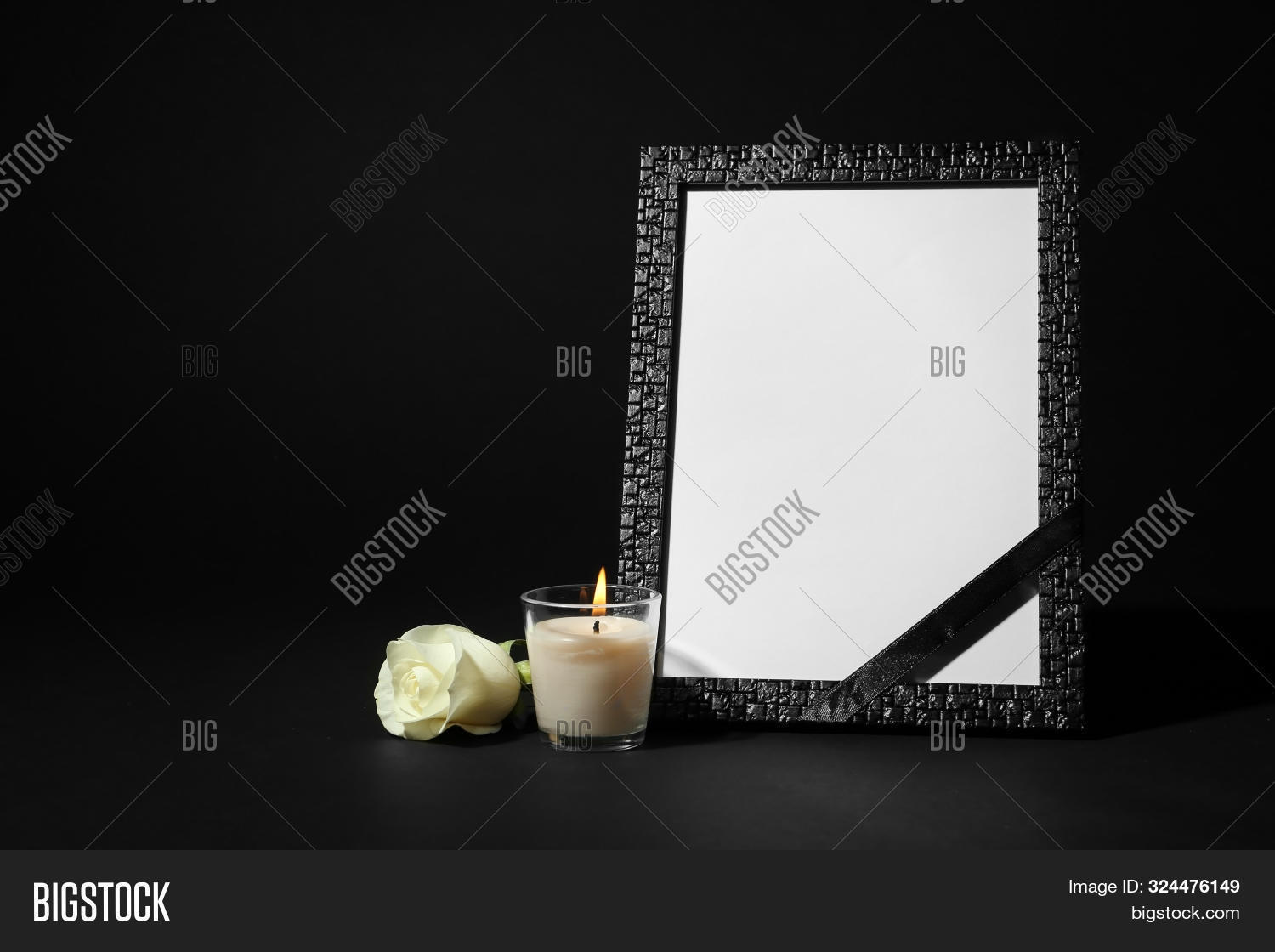 Funeral Photo Frame Image & Photo (Free Trial) | Bigstock